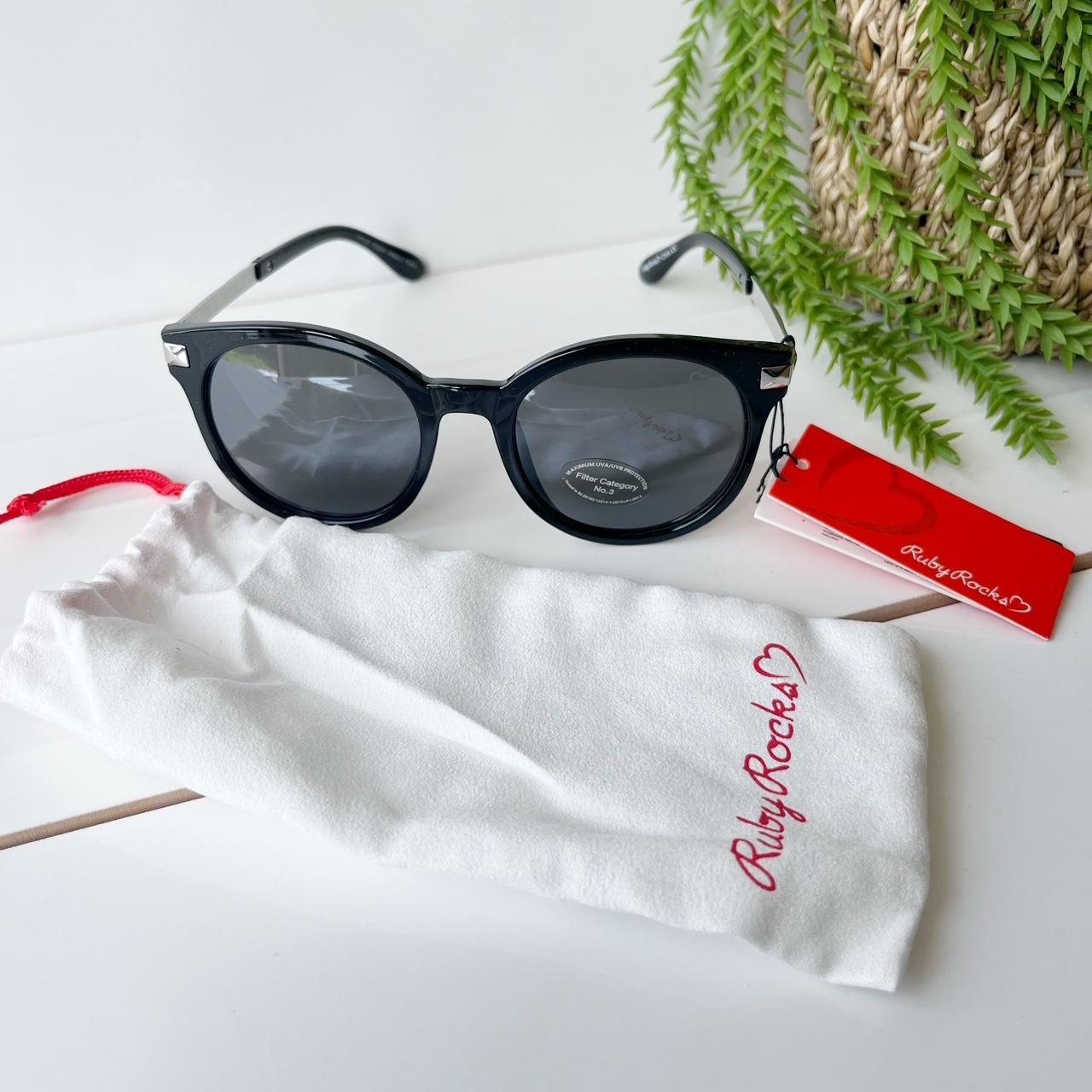 Ruby Rocks Chloe Tegan Ladies Round Lens Classic Cat... - Depop