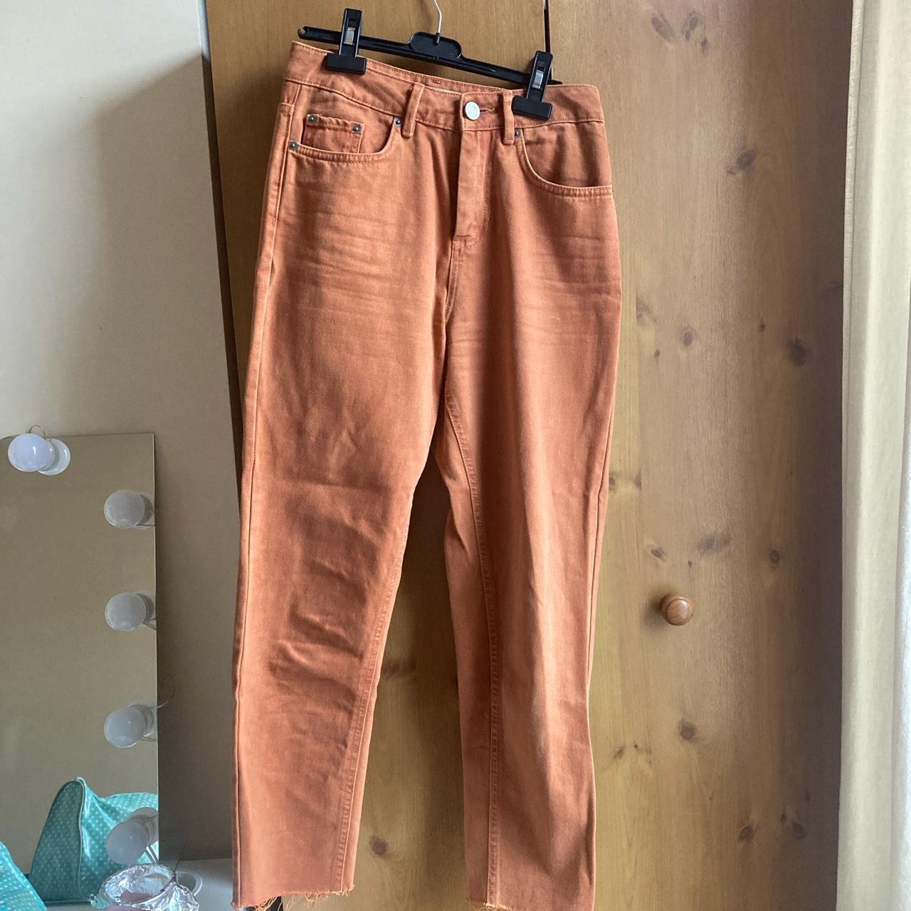 ASOS Women's Orange Jeans | Depop