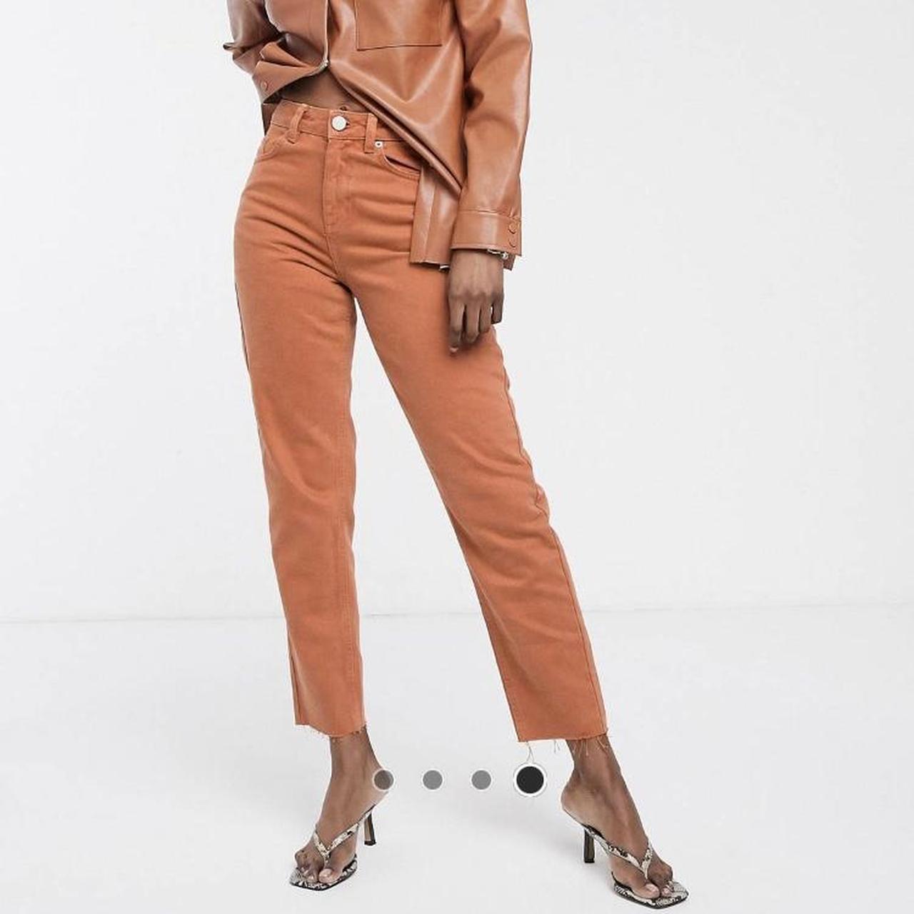 ASOS Women's Orange Jeans | Depop