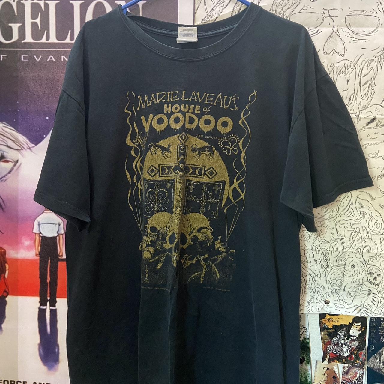 House of Voodoo Tee. Size L, has a few blemishes but... - Depop