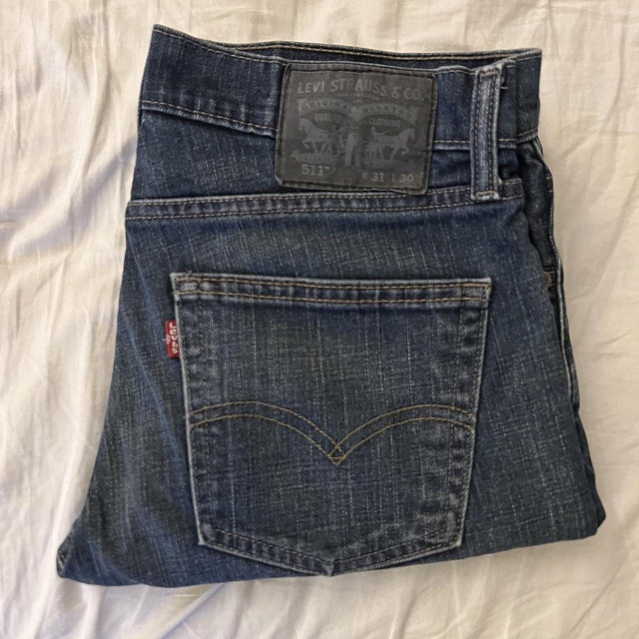Levi’s 511 “clean dark” colorway Sz 31x30 - Depop