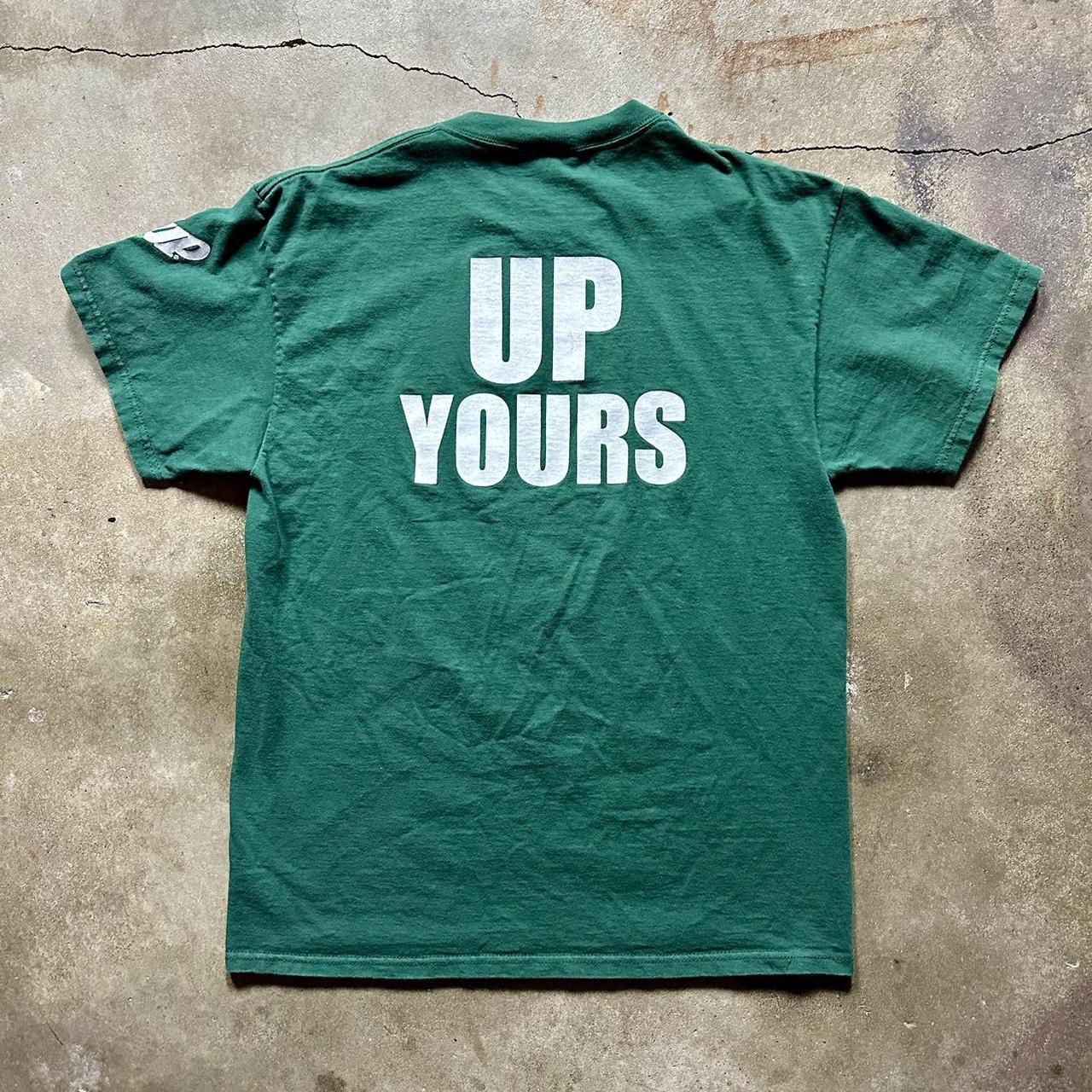 vintage funny provocative 7 up t shirt 1990s ‘up... - Depop