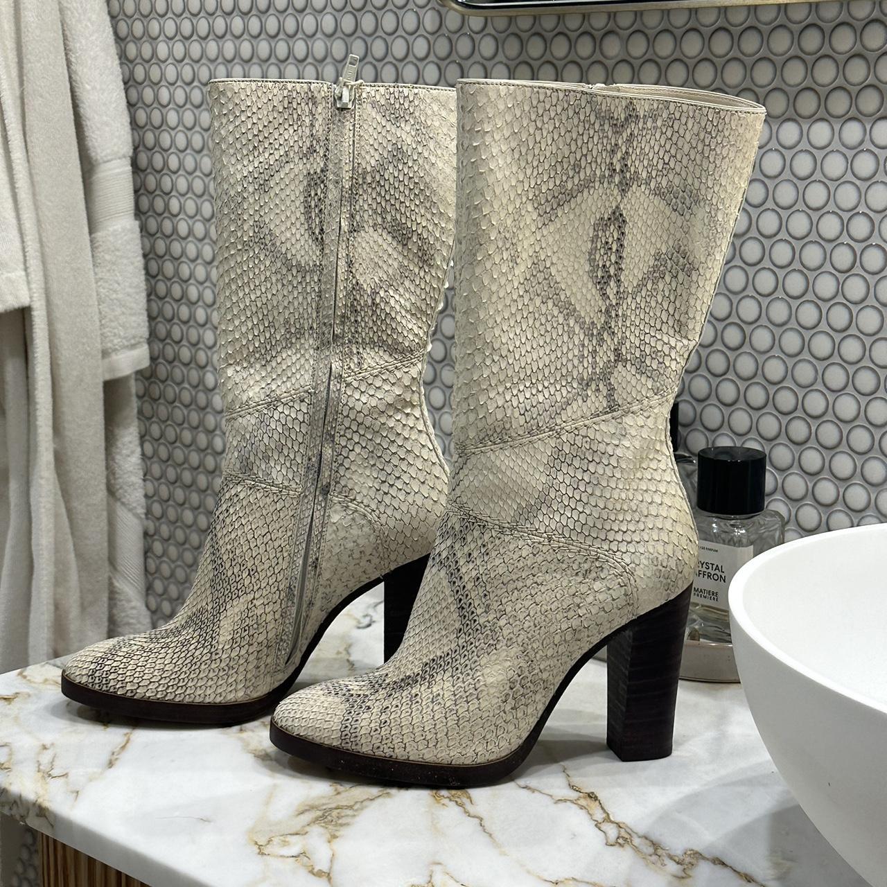 Chloe Chloé brand mix calf textured genuine snake... - Depop