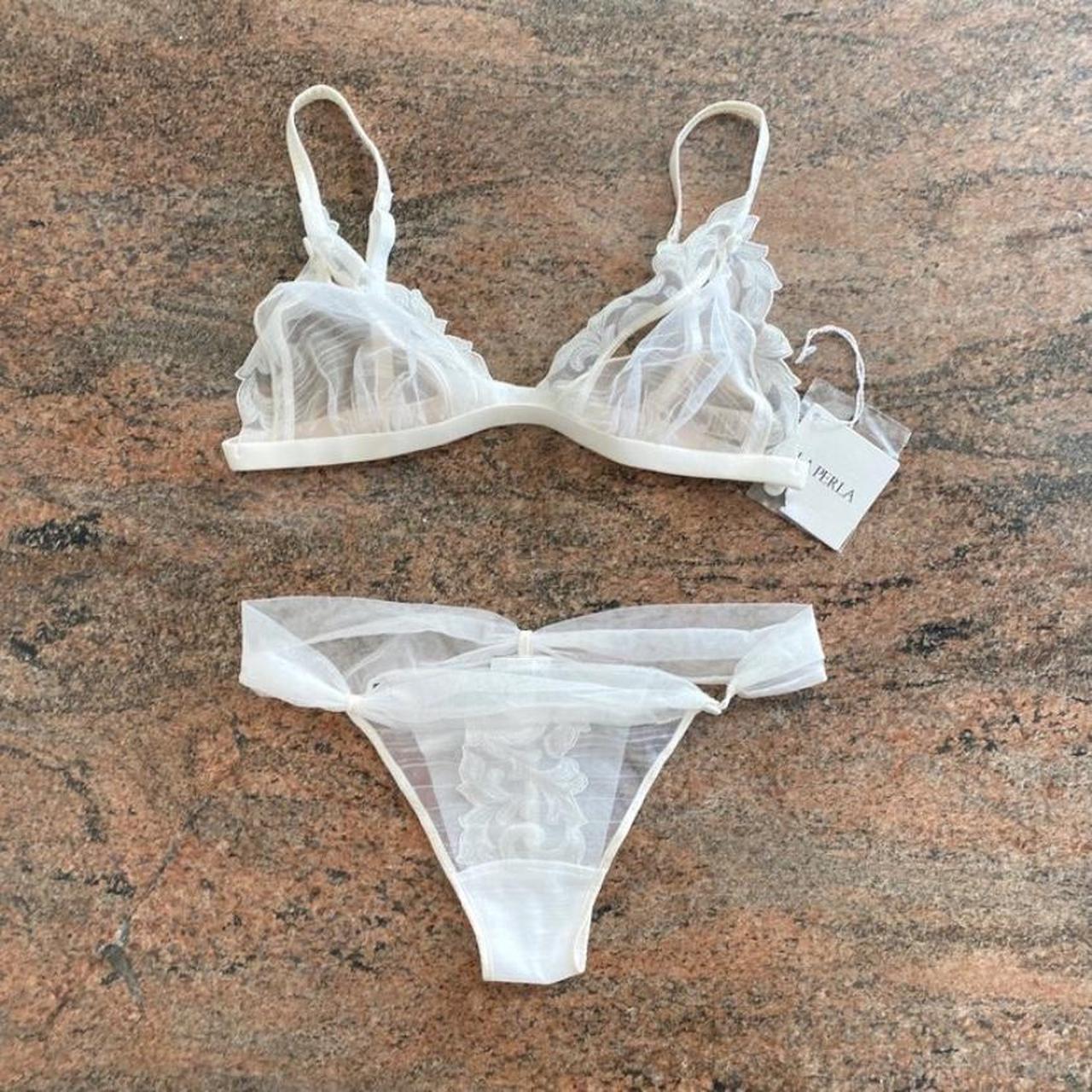 LA PERLA LINGERIE SET Vintage La Perla lingerie set... - Depop