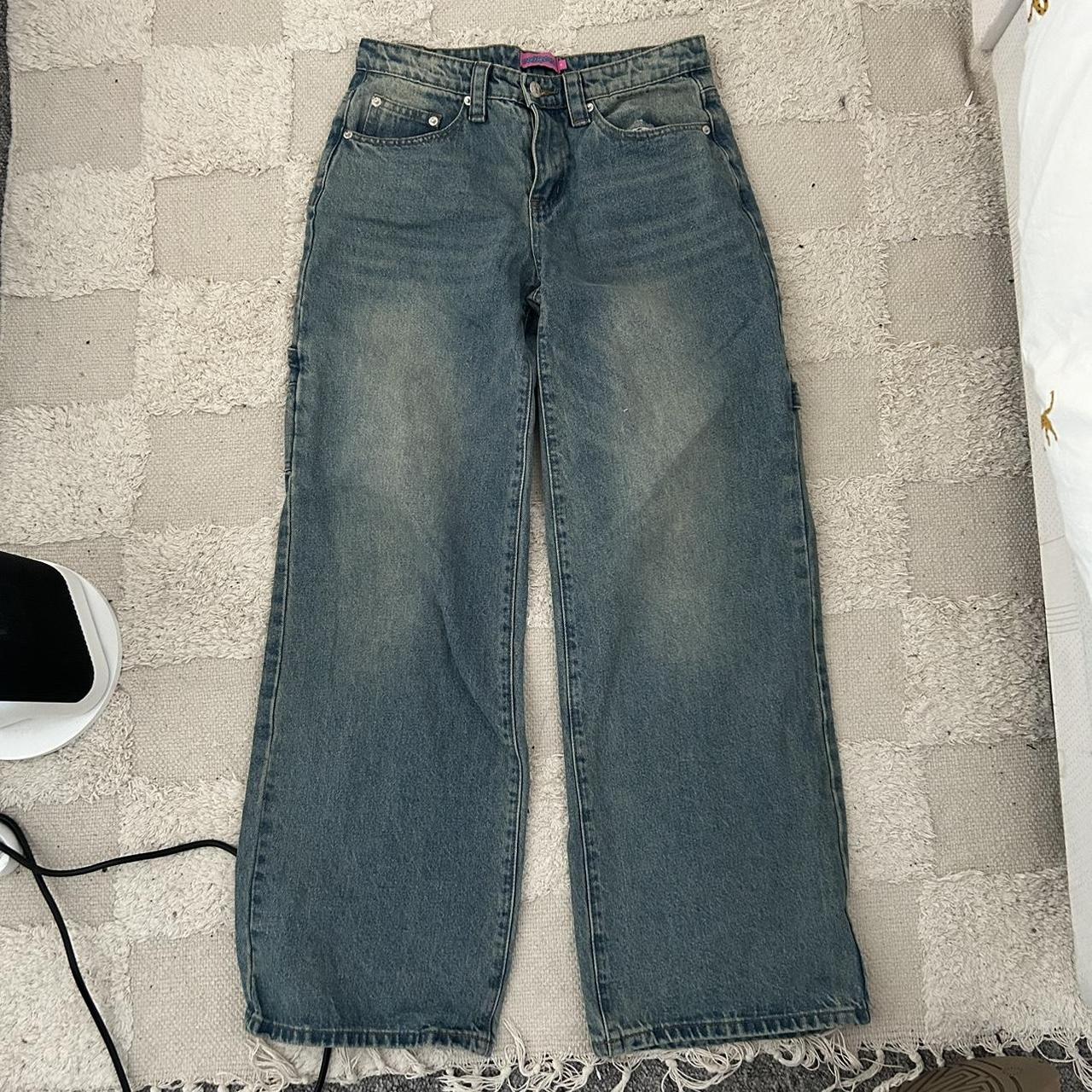 edikted carpenter jeans love these just a bit small... - Depop