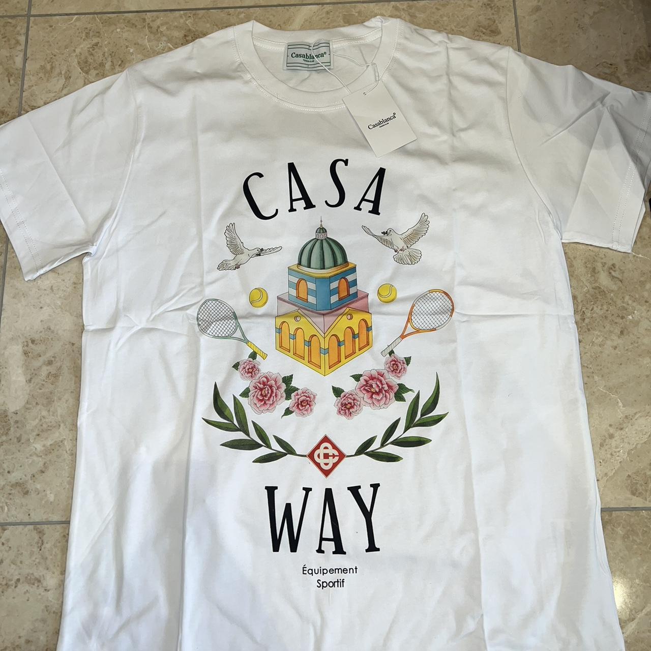Brand new Casablanca Casa Way T shirt. Size S/M/L... - Depop