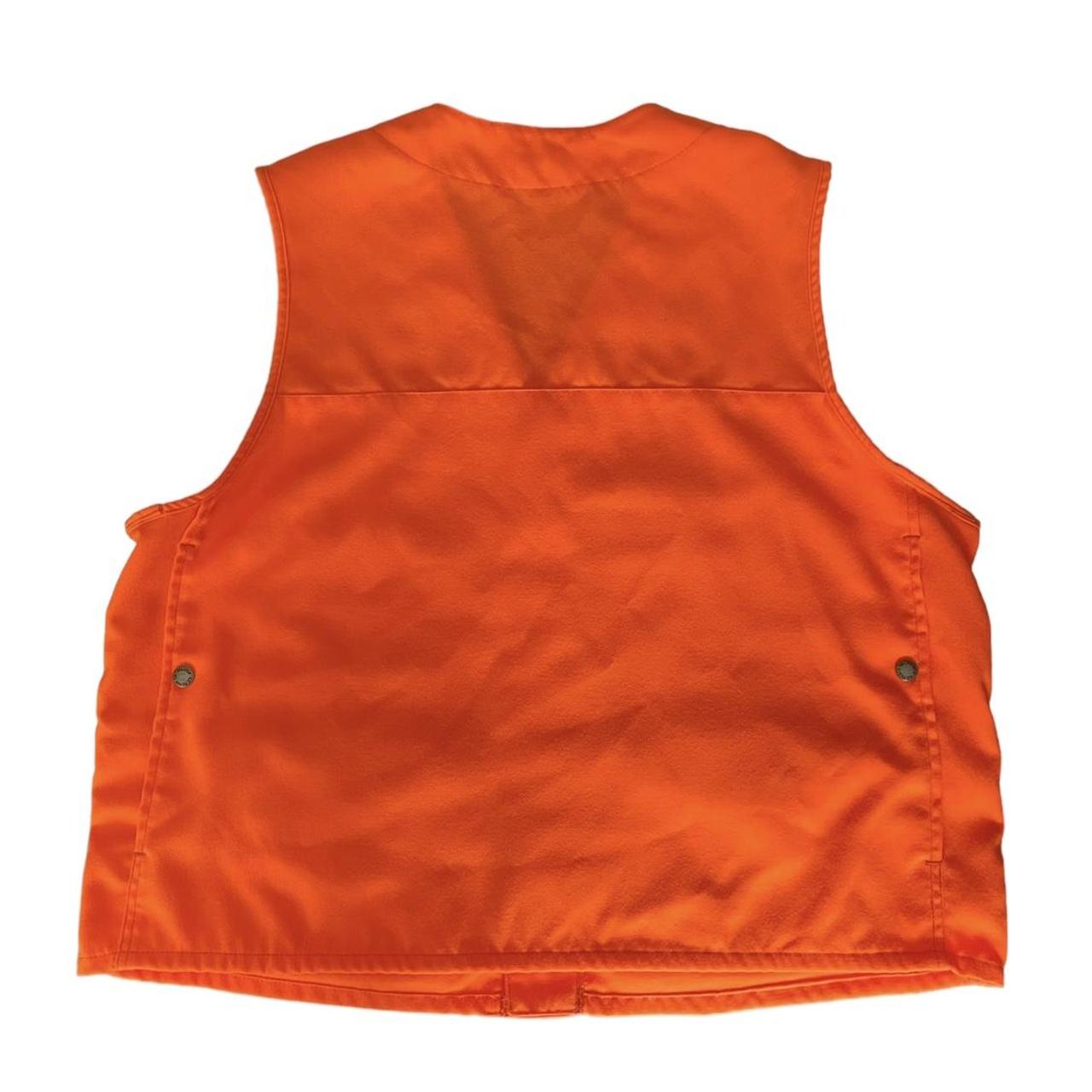 Filson Men's Orange Gilet | Depop