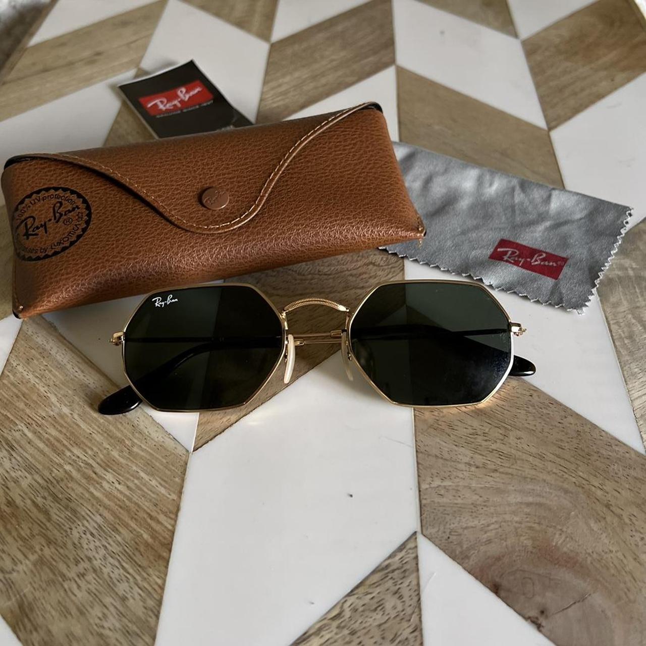Ray Ban authentic OCTAGONAL CLASSIC 💗 lightly worn... - Depop