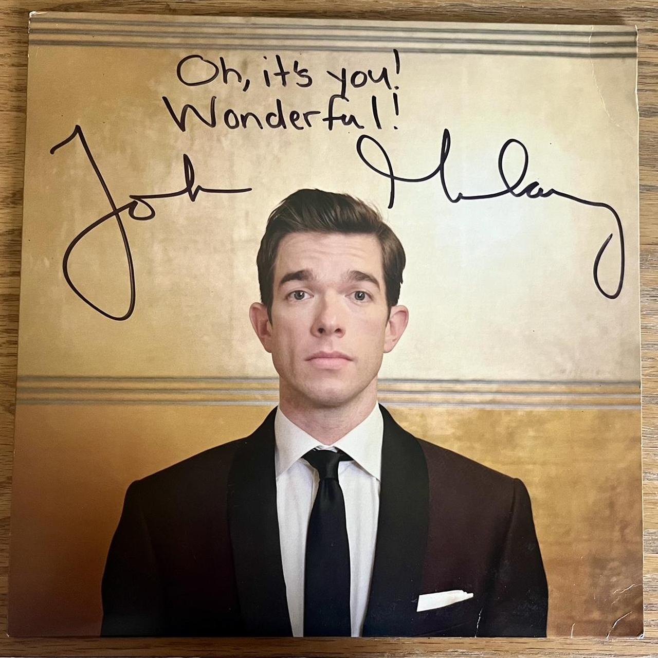 - personalized signed John Mulaney Kid Gorgeous LP... - Depop