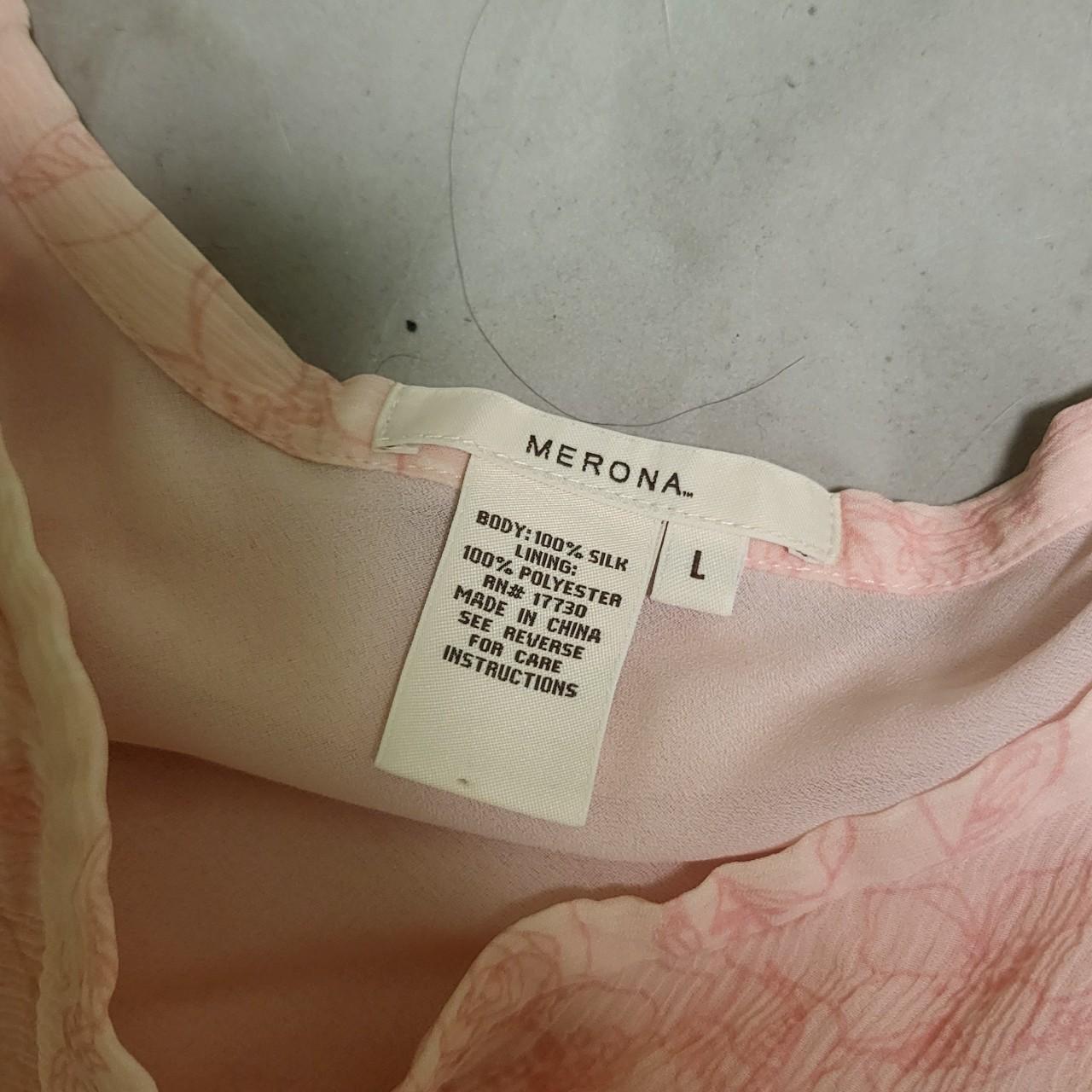 Merona midi skirt pink #merona #pinkmidiskirt... - Depop