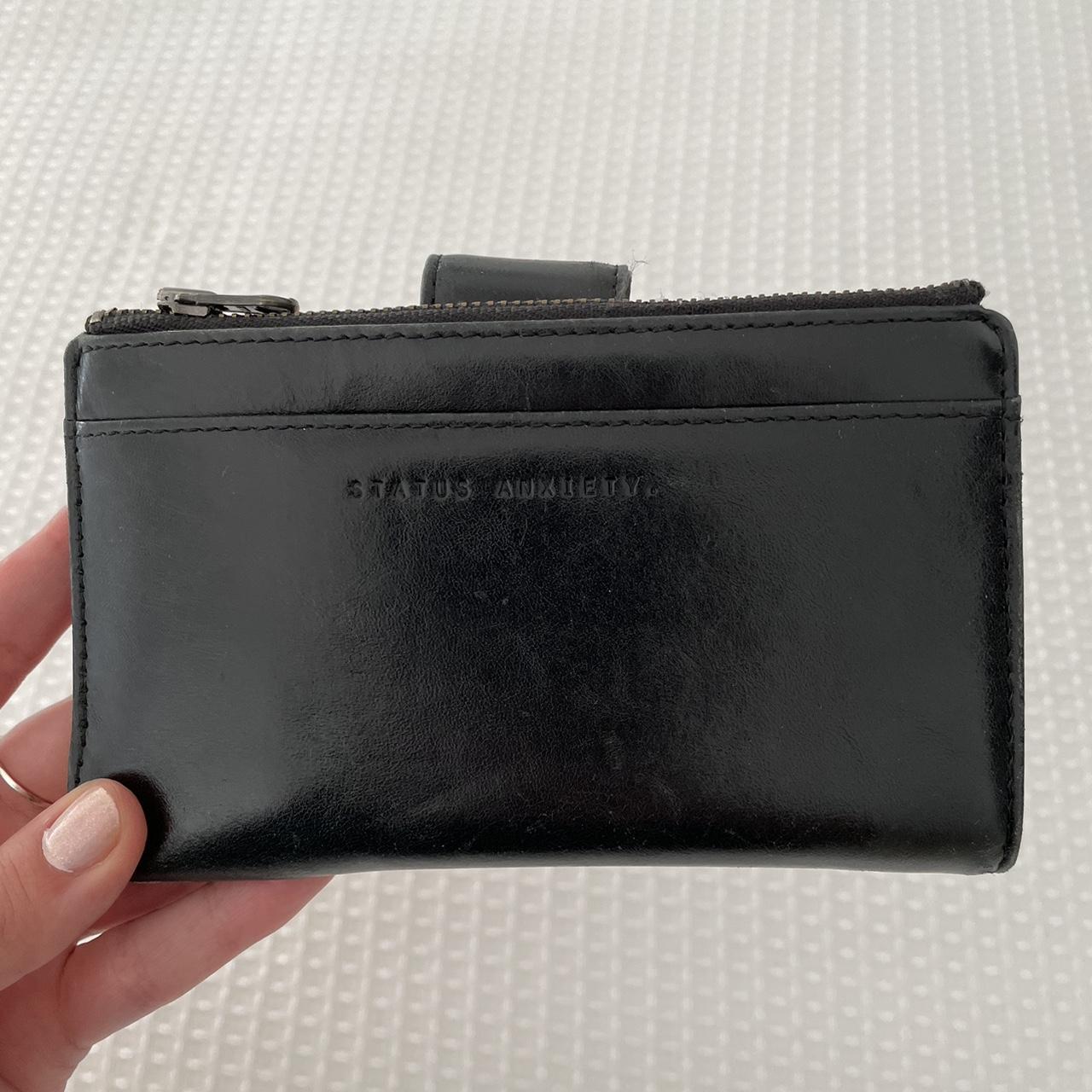 Status anxiety wallet 10 card slots and coin... - Depop