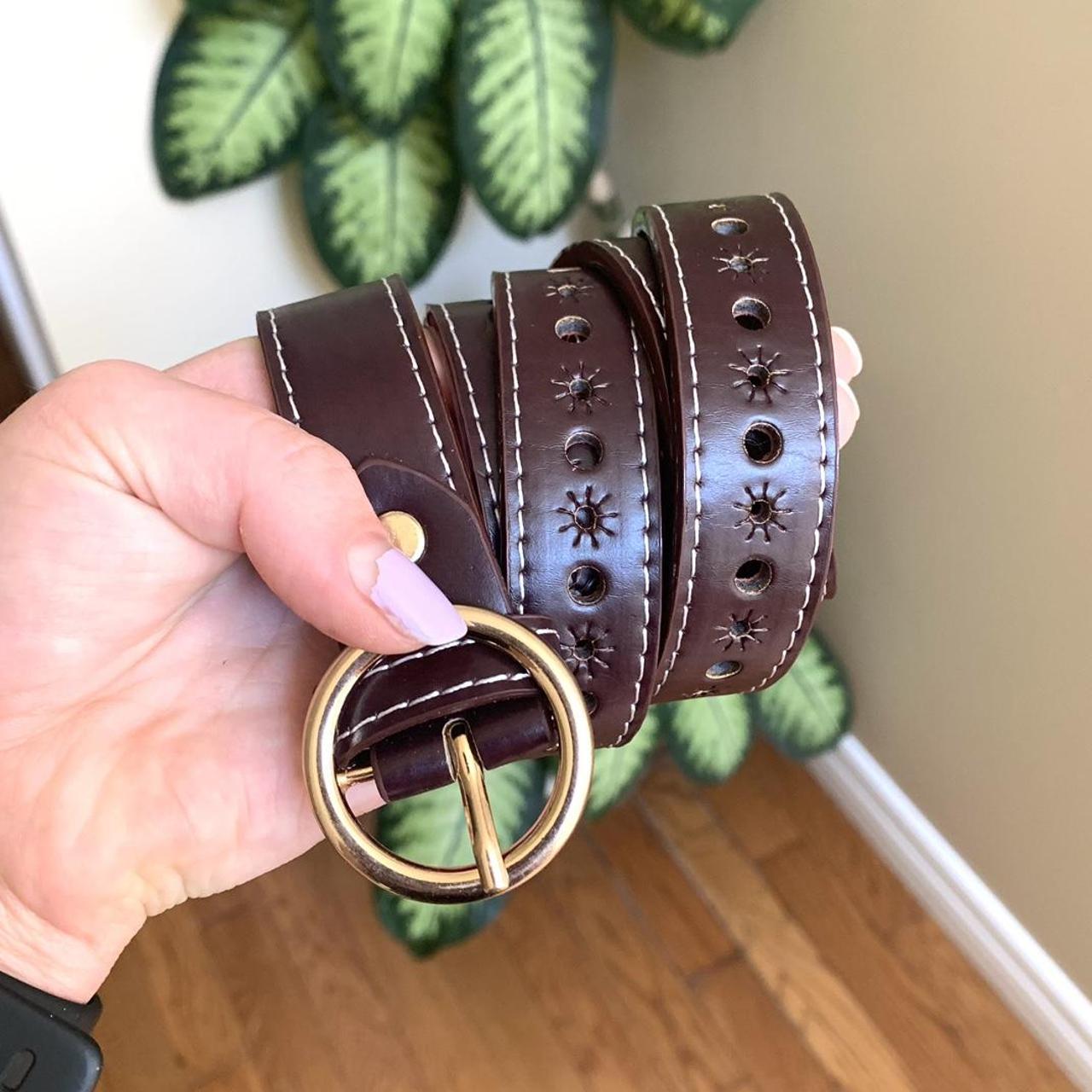 Starlight Grommet Belt Like new condition. Deep... - Depop