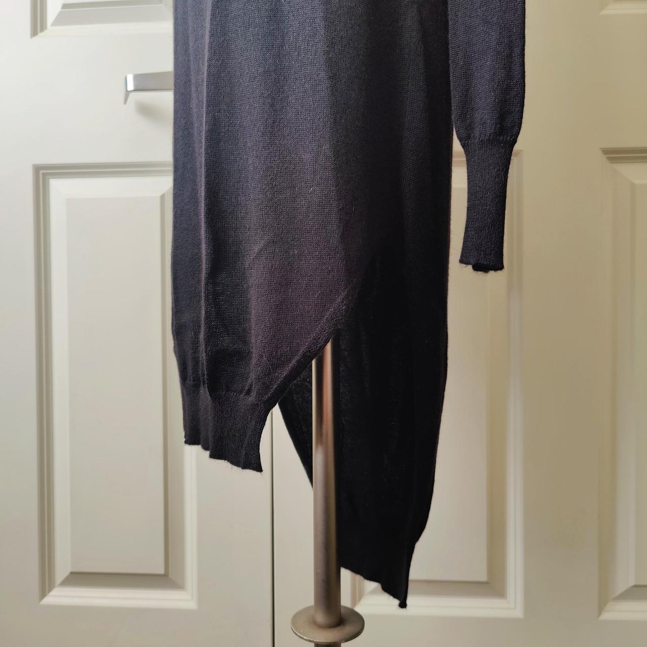 Roberto Cavalli merino wool sweater knit LBD dress -... | Depop