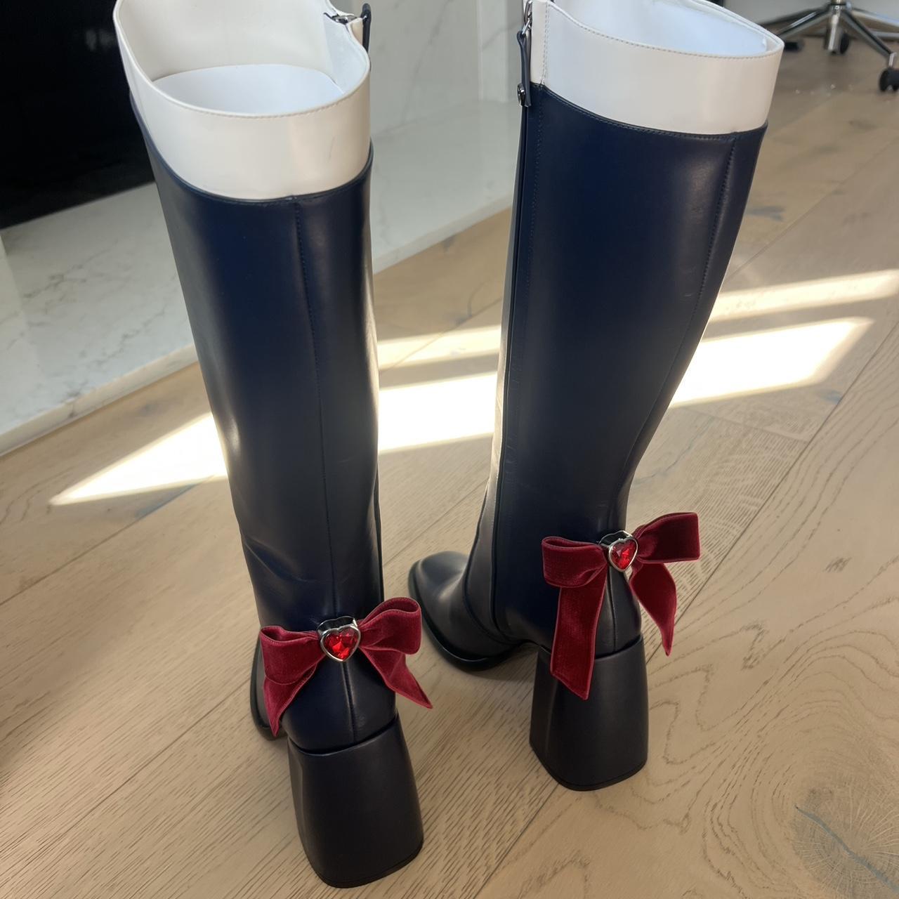 Jimmy Choo Sailor Pluto Boots Size 38.5 but fits... | Depop