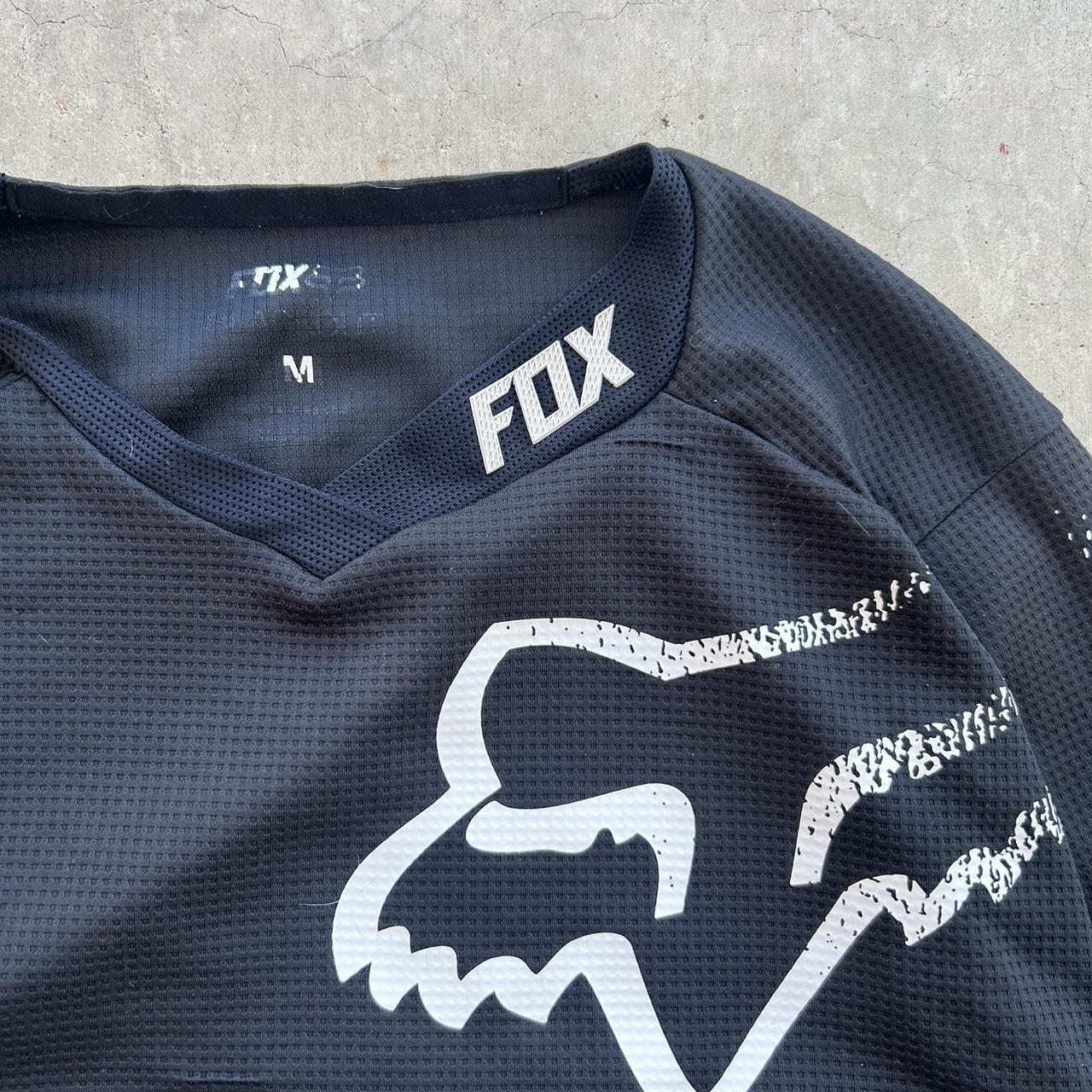 Vintage Fox Racing Jersey Grunge Y2K size medium ‣... - Depop