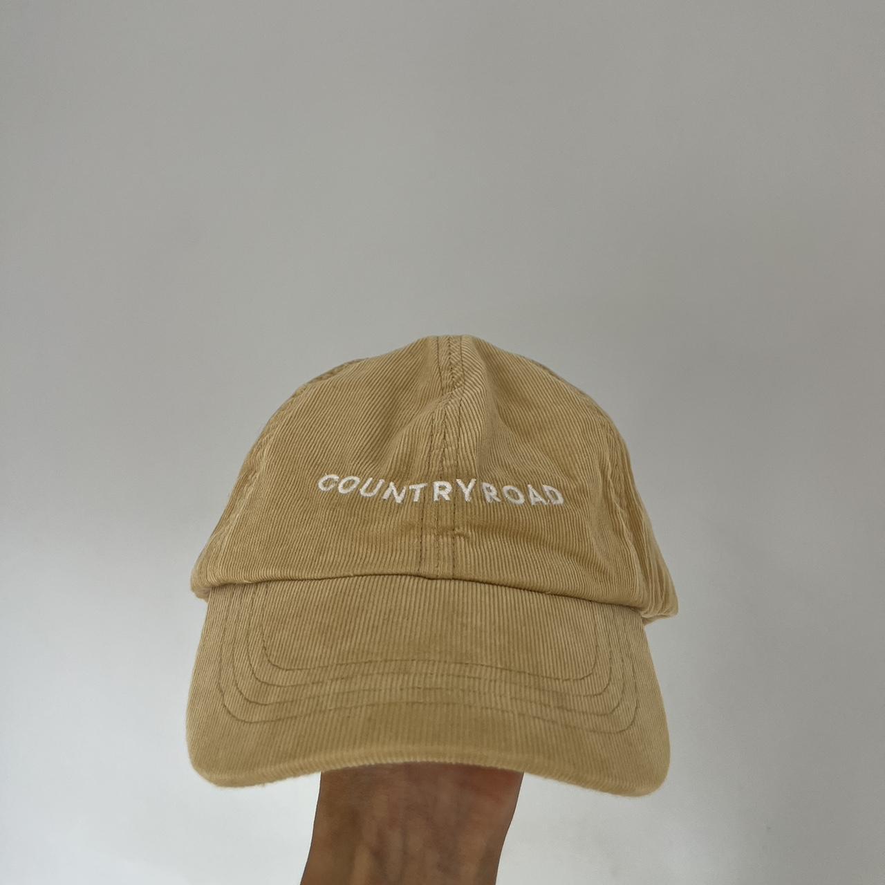 Brown corduroy Country Road Cap - Depop