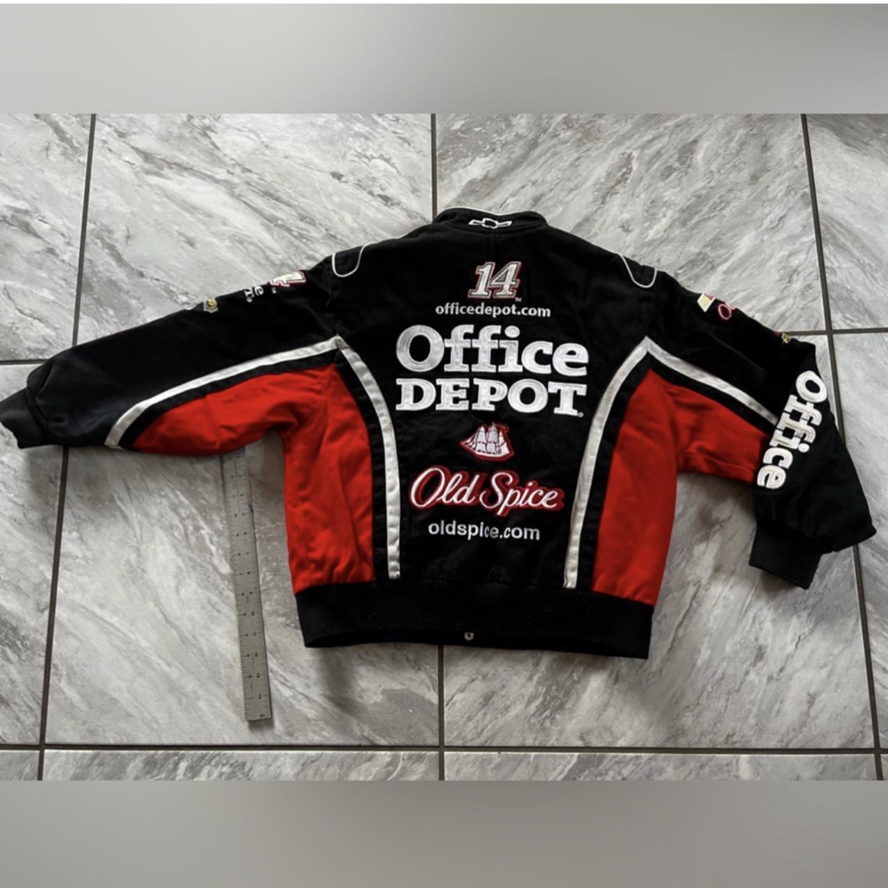 NASCAR Office Depot button up racing jacket size:... - Depop