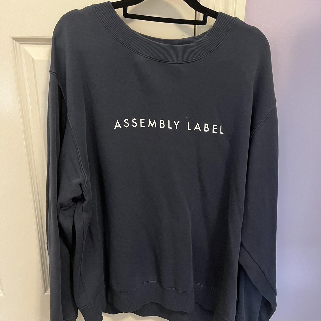 Assembly Label Crewneck Navy Size AU 14 Excellent... - Depop