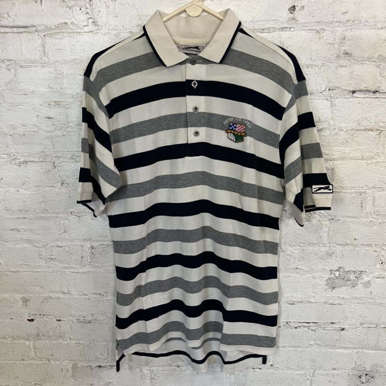 Men's White and Black Polo-shirts | Depop