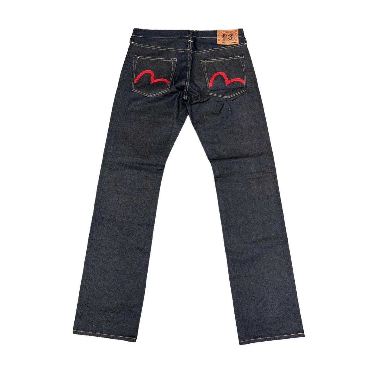 Evisu Gull Jeans W32 Vintage Evisu Embroidered... - Depop