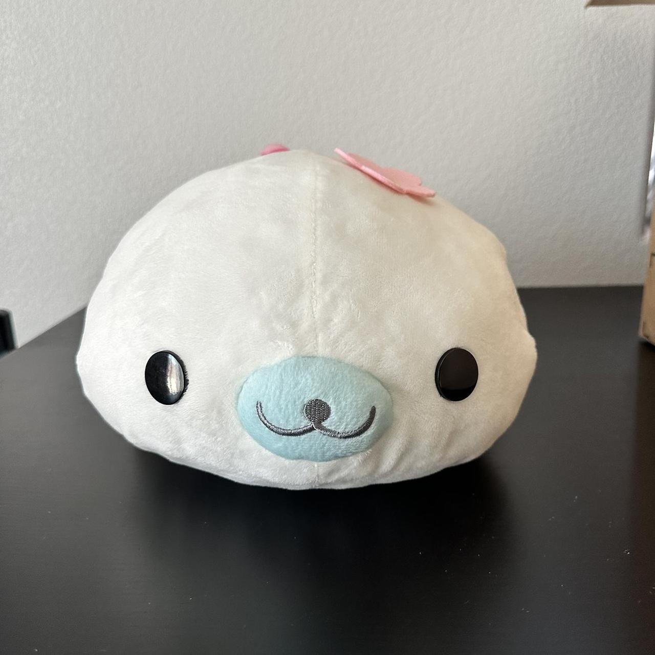 cute seal plushie 16” will be steamed before... - Depop