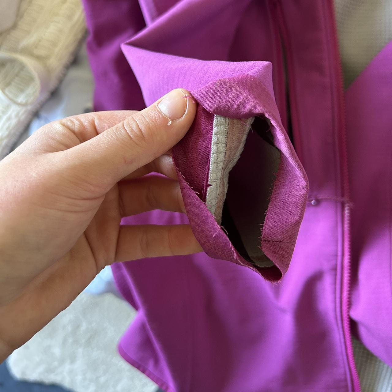 Arcteryx purple soft shell jacket Size S Wear shown... - Depop
