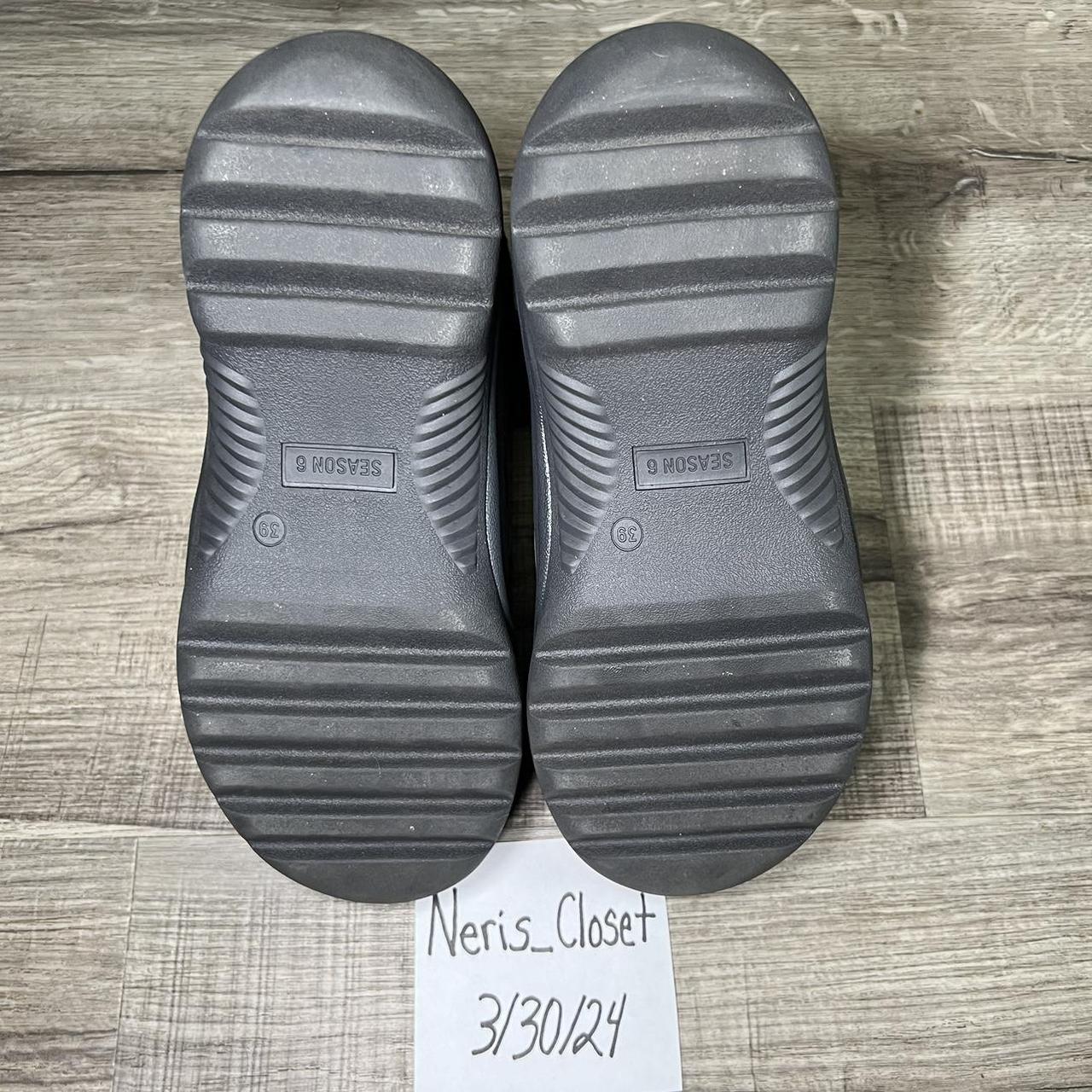 YEEZY Season 6 Boots Graphite Black $400 SHIPPED... - Depop