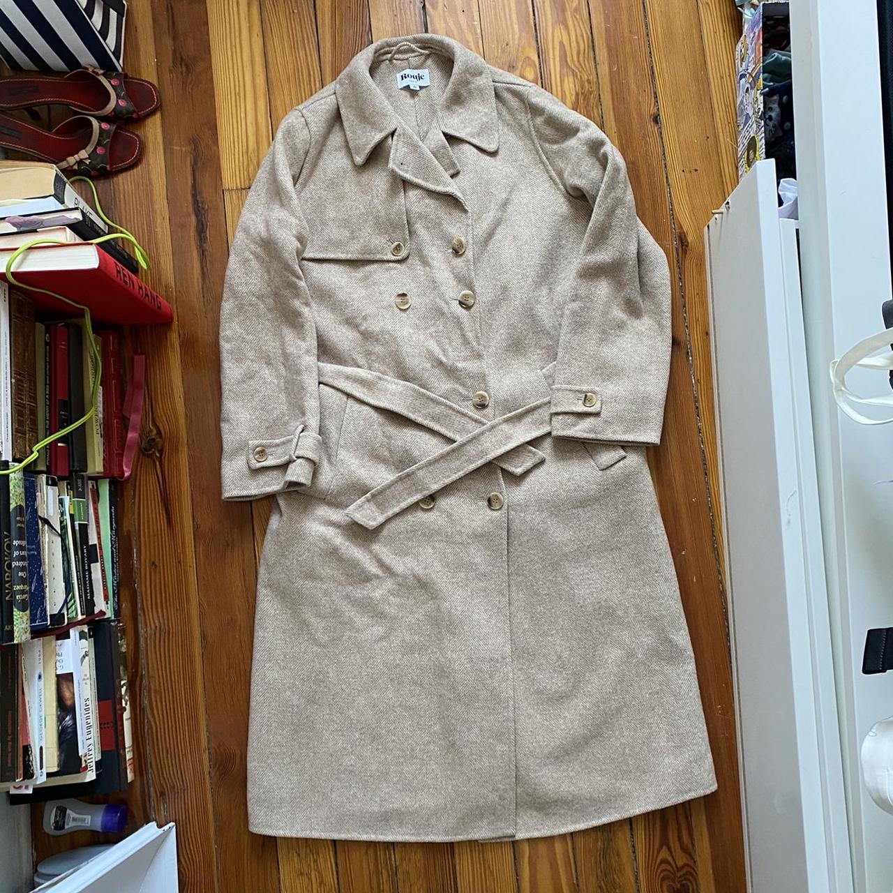 Rouje trenchcoat brand new never worn size M - Depop