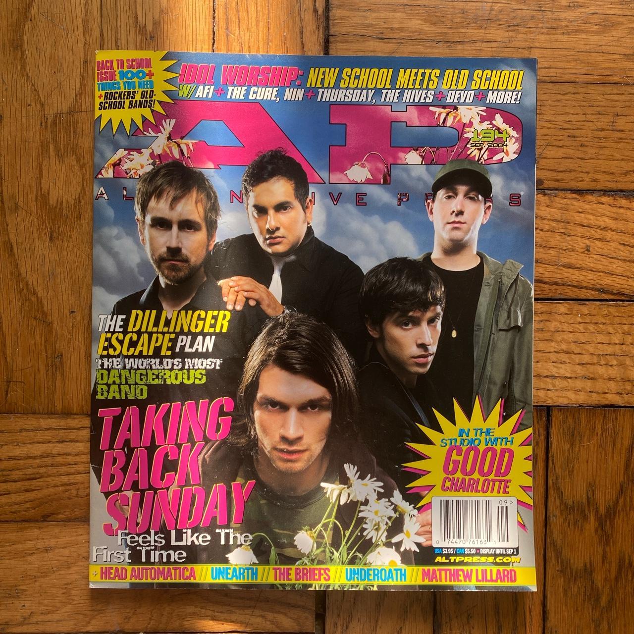 Alternative Press #194 Sept. 2004 - Taking Back Sunday - Depop