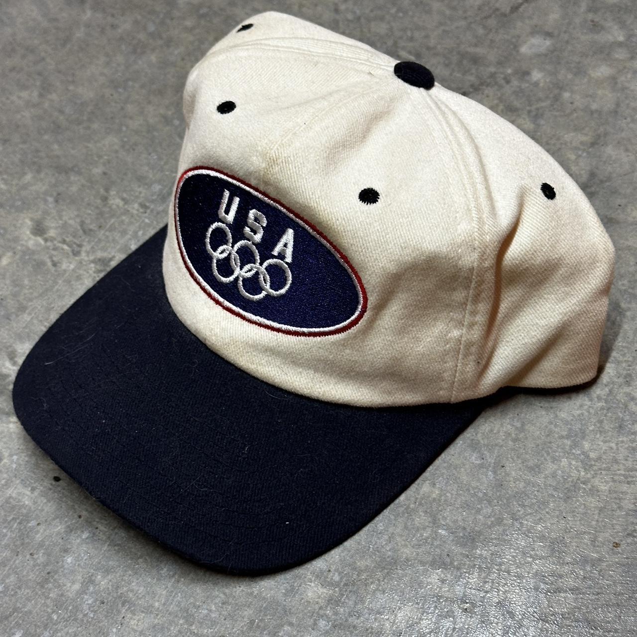 1996 USA Olympics Hat unstructured medium... - Depop