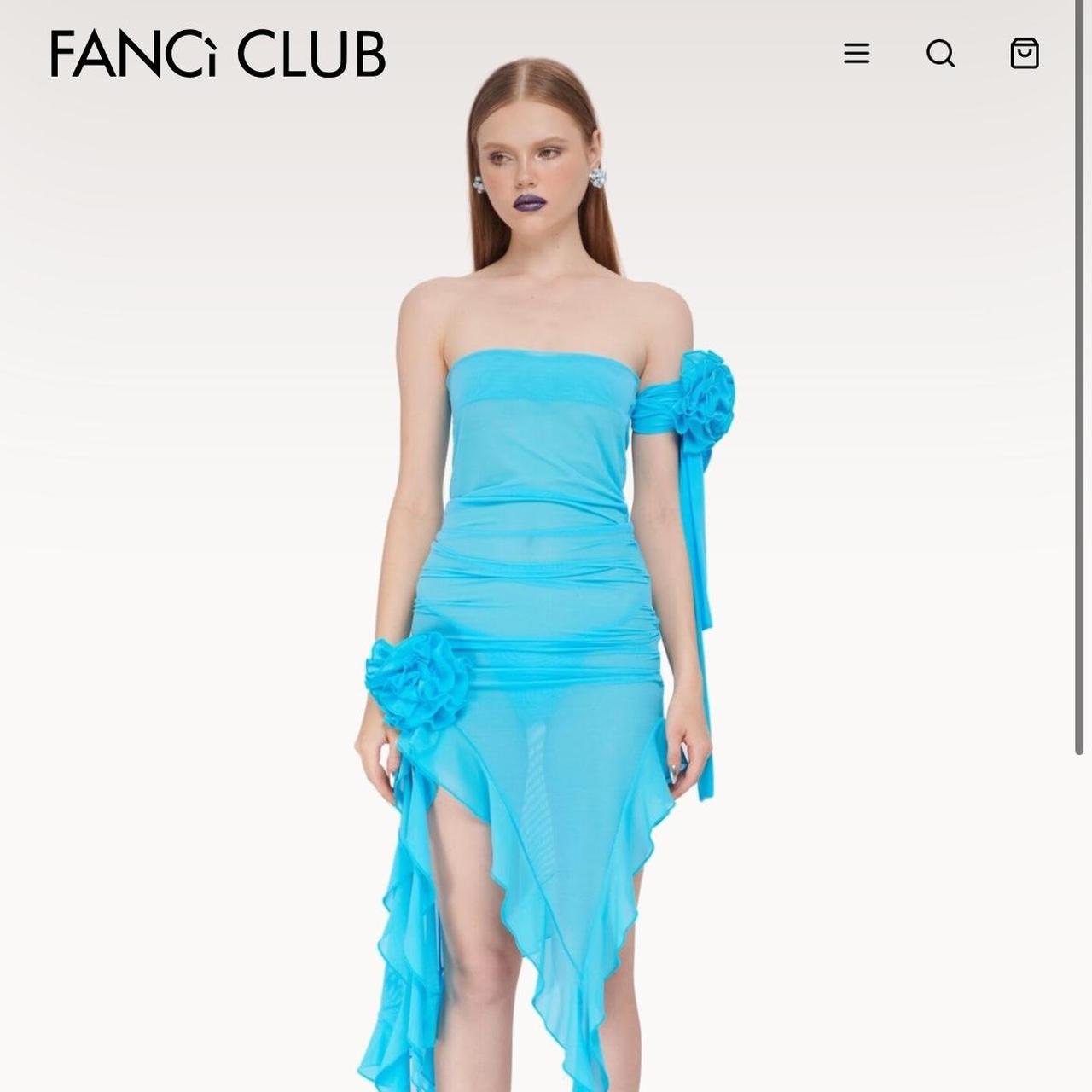 FANCI CLUB ‘the crime dress’ - Depop