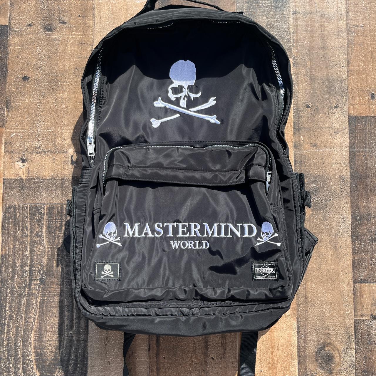Mastermind backpack With silver details Lots of... - Depop