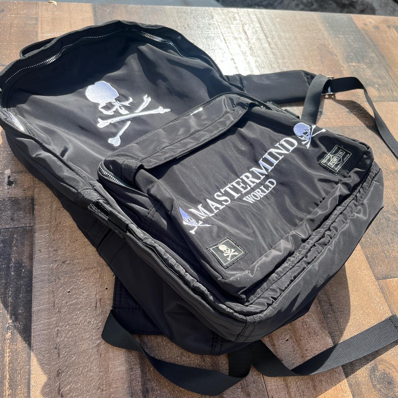 Mastermind backpack With silver details Lots of... - Depop
