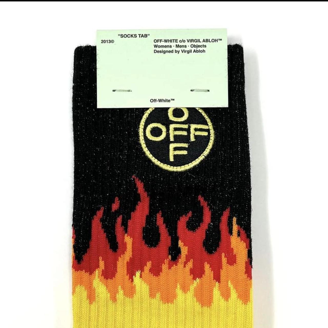 🧦🔥⬛️ OFF-WHITE SOCKS ⬛️🔥🧦 BRAND NEW WITH BOX ... - Depop