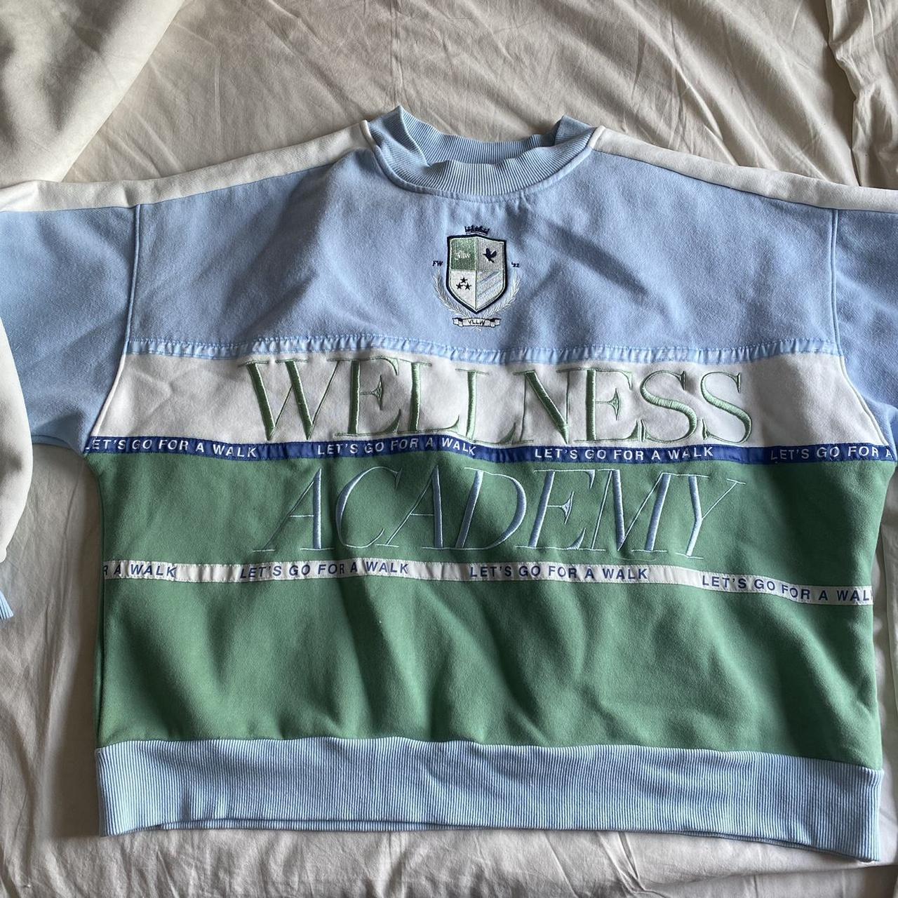 Yellow the label pullover sweatshirt Size large... - Depop