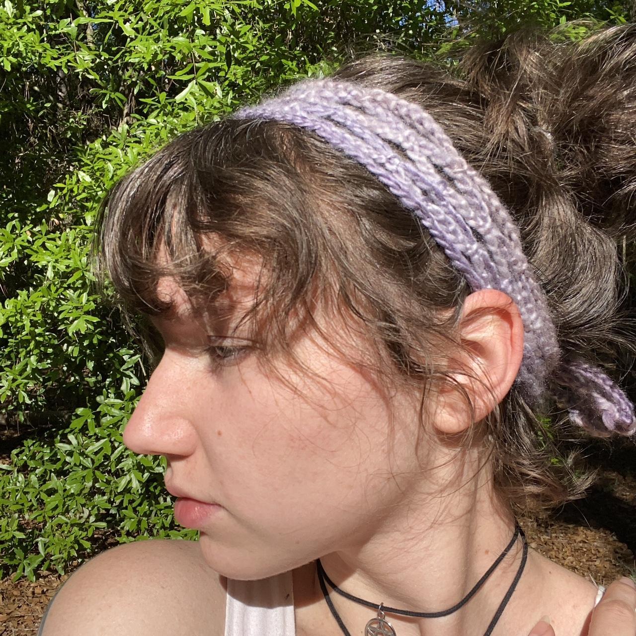 crochet fishnet headbands🐛🪲🐝🦋 these are made... - Depop