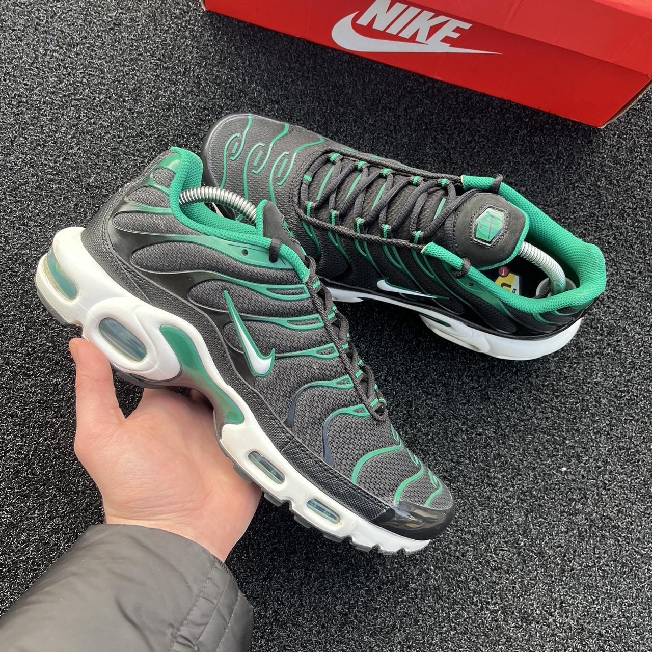 Nike air max plus Tn tns size 8.5 pine green authentic | Depop