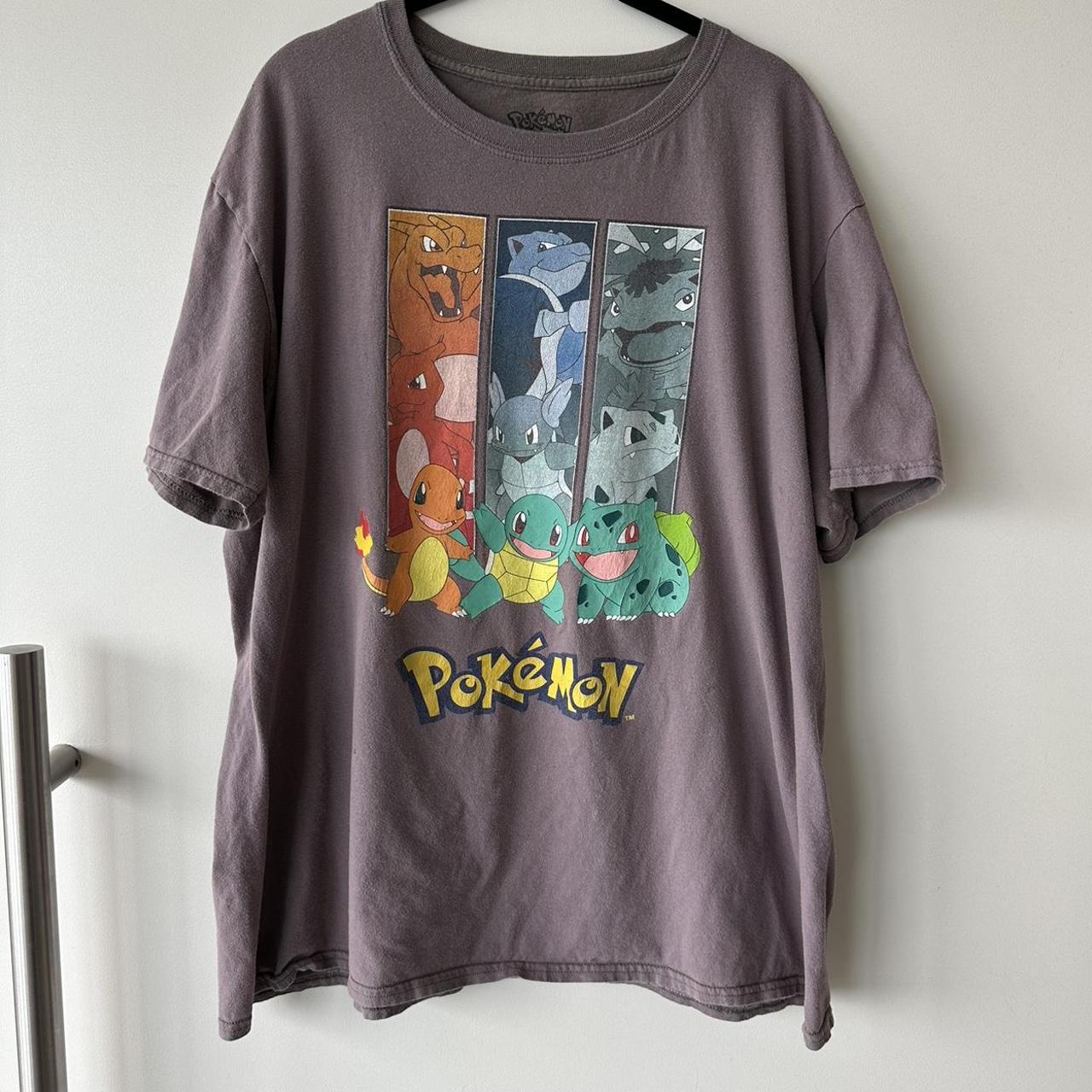 Y2K Pokémon Starters T-Shirt #y2k #pokemon - sun... - Depop
