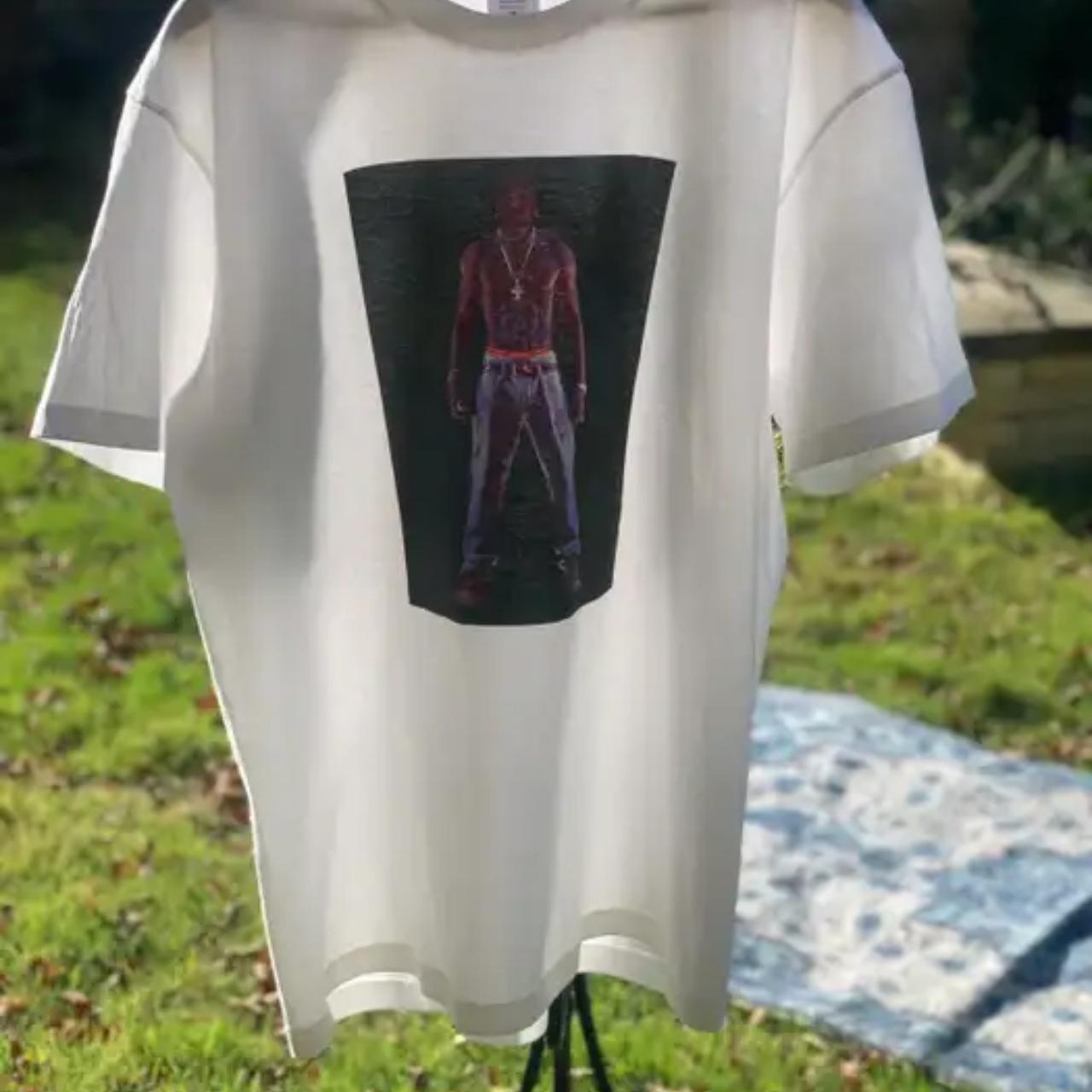 Supreme SS20 White Tupac Hologram Shirt -never... - Depop
