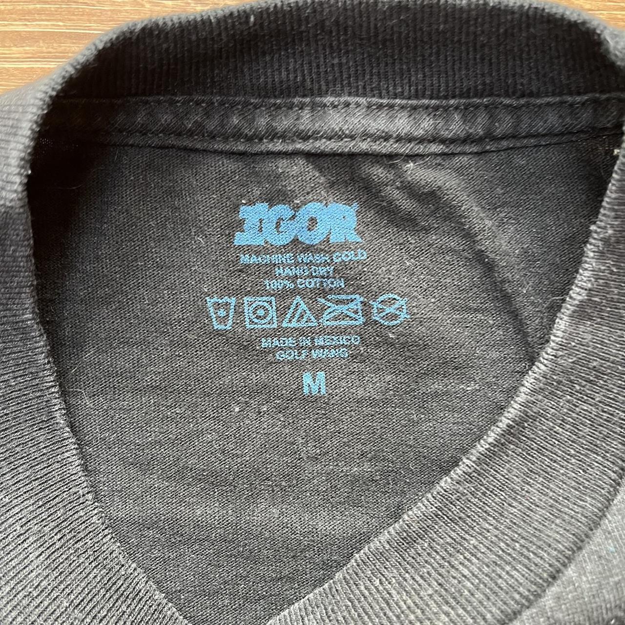 Rare IGOR tour merch tee Sick Tyler graphic on the... - Depop