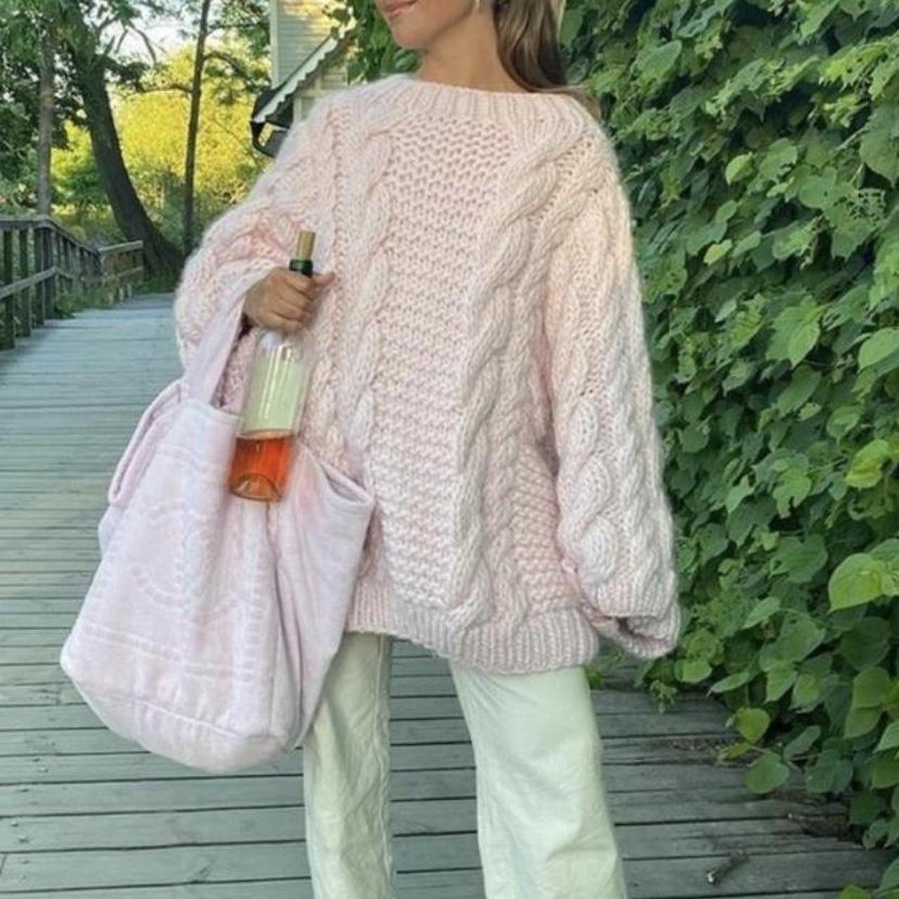 Repop For Love And Lemons Sweater Andie Oversized Depop