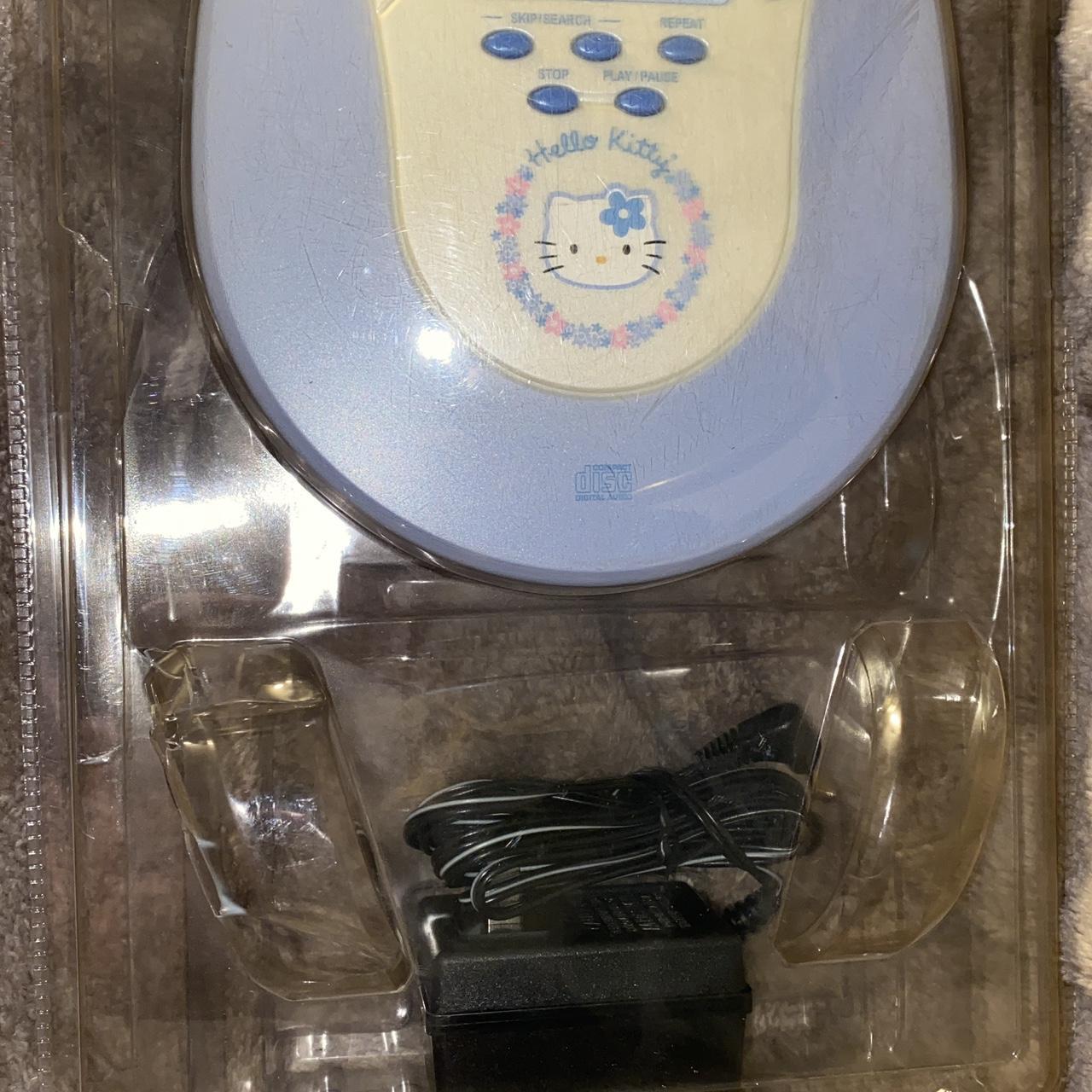 Hello Kitty Sanrio vintage CD player In original... - Depop