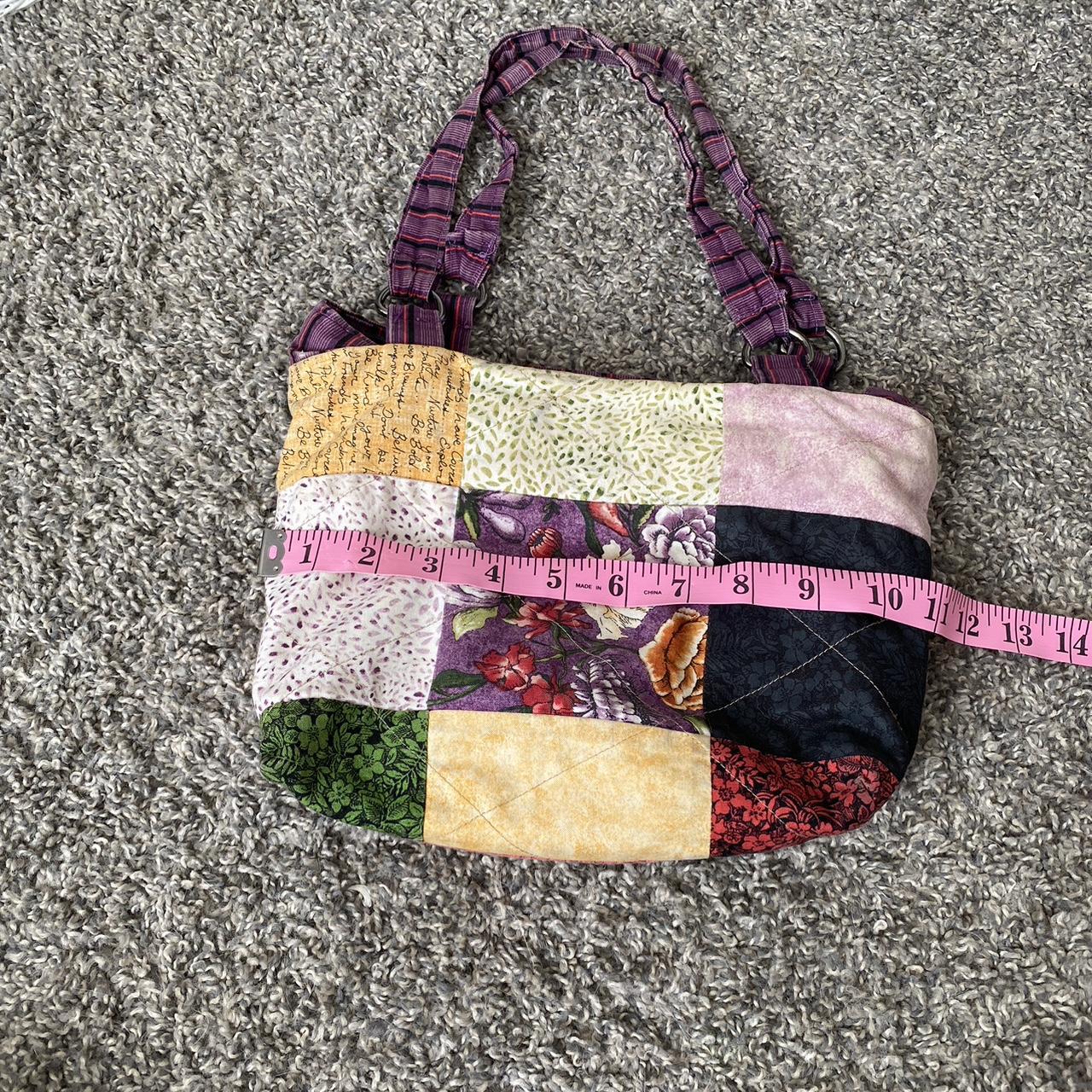Boho patchwork bag 🧵 No brand Measurements in... - Depop