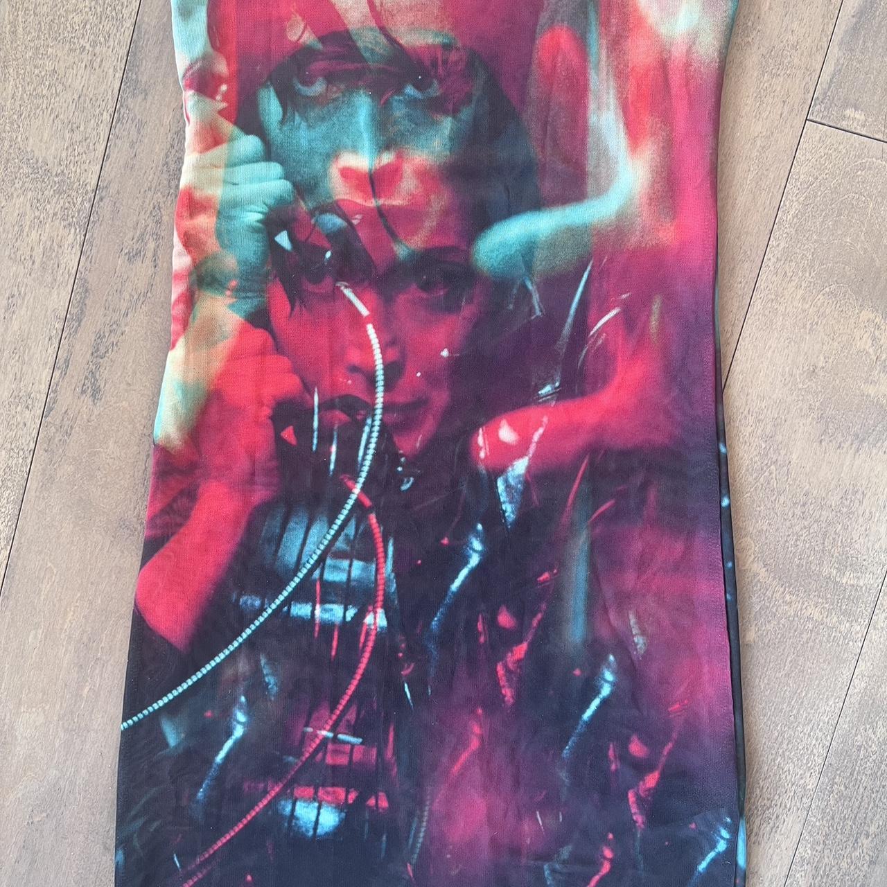 Jaded London x The Matrix Mesh Dress Features... - Depop