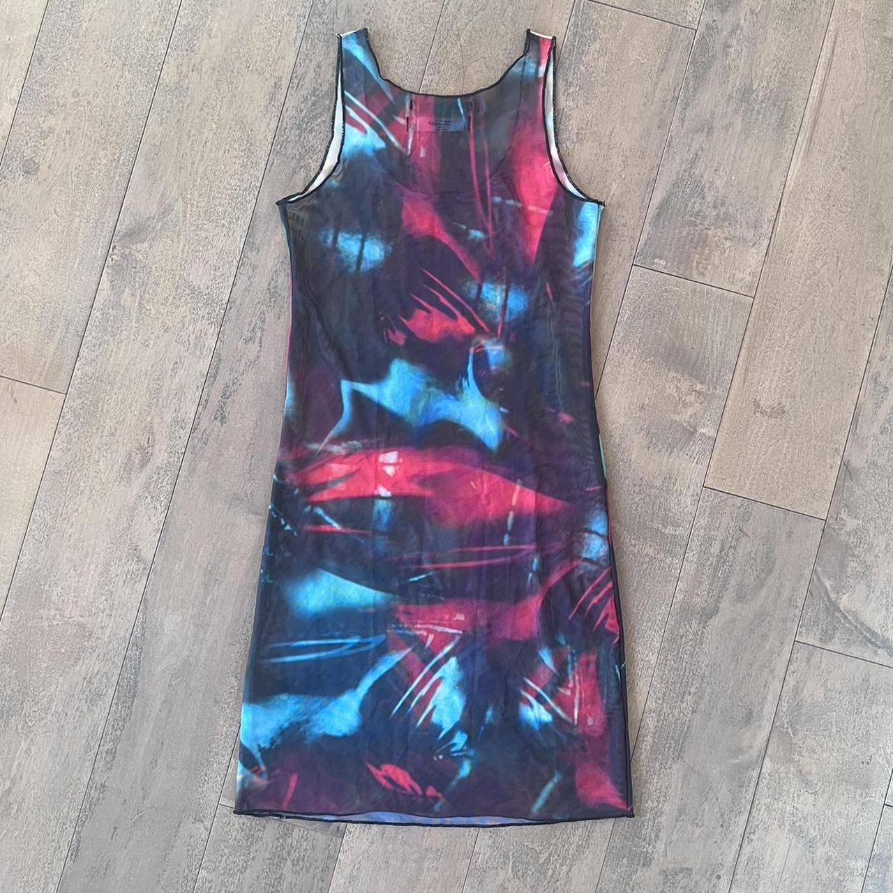 Jaded London x The Matrix Mesh Dress Features... - Depop