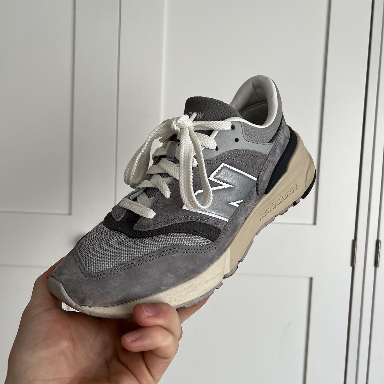 New Balance Shadow Grey Trainers - Hardly Worn - Depop