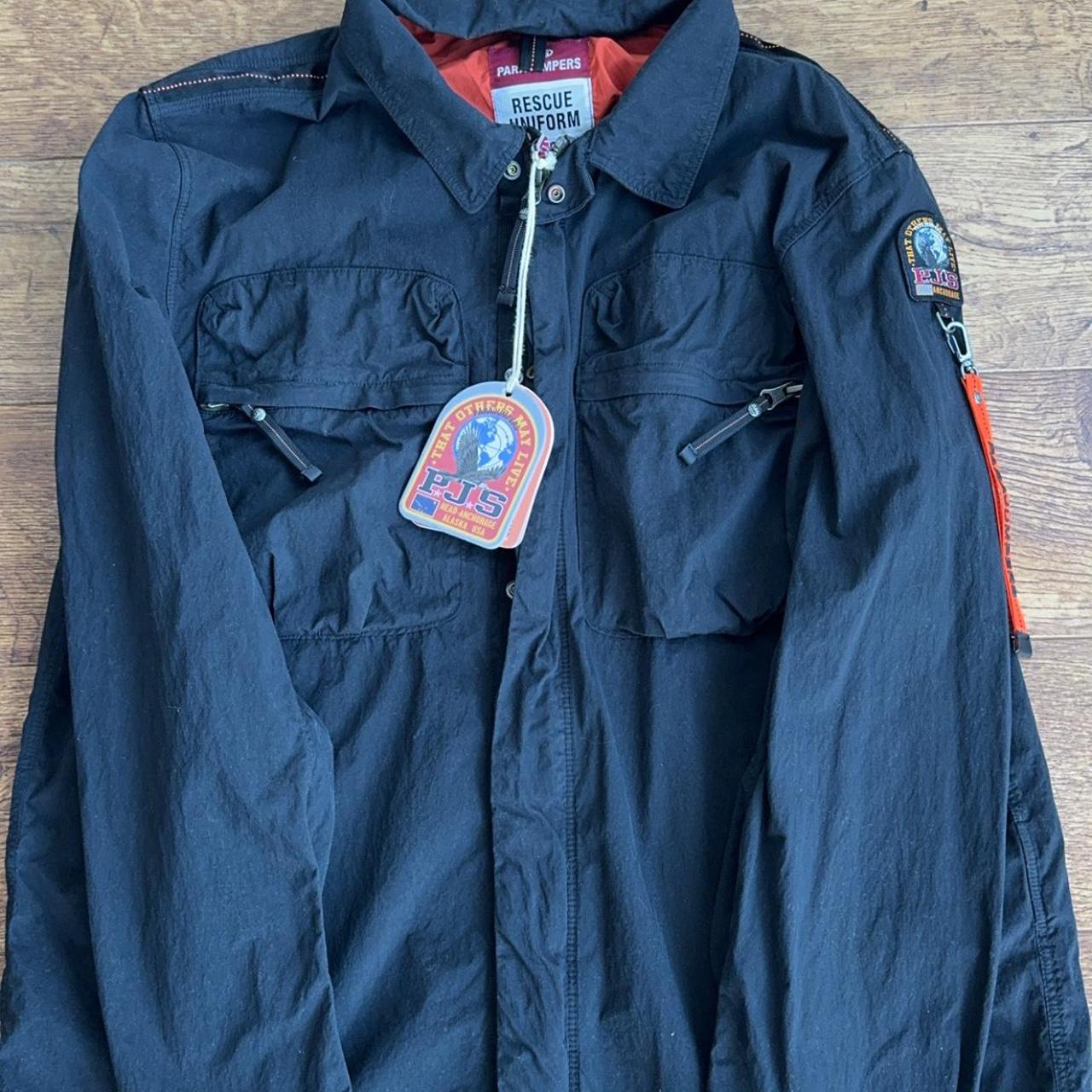 Parajumpers rescue uniform overshirt in black Size... | Depop