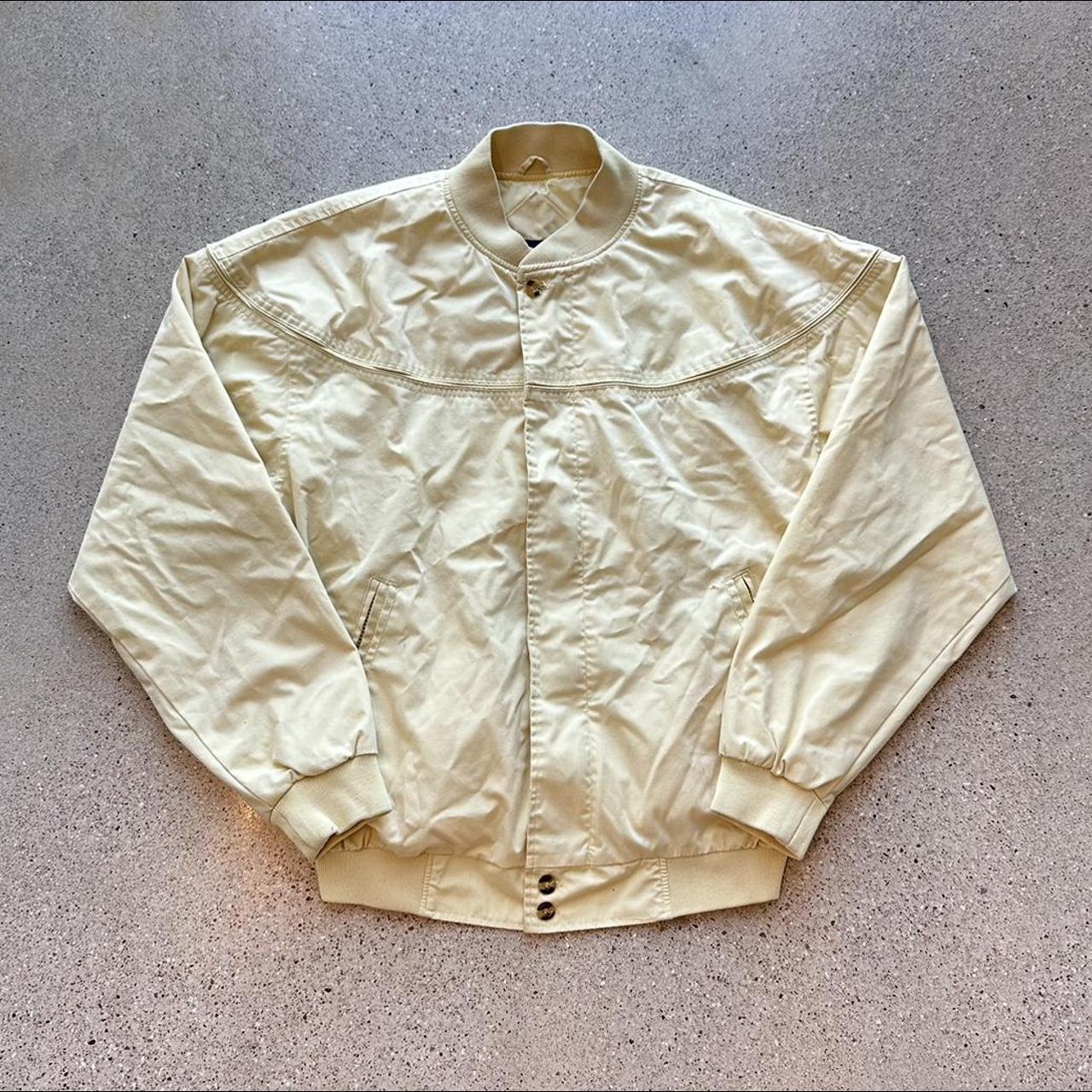 Vintage yellow zip-up jacket 🚨 PRICES FIRM 🤠 free... - Depop