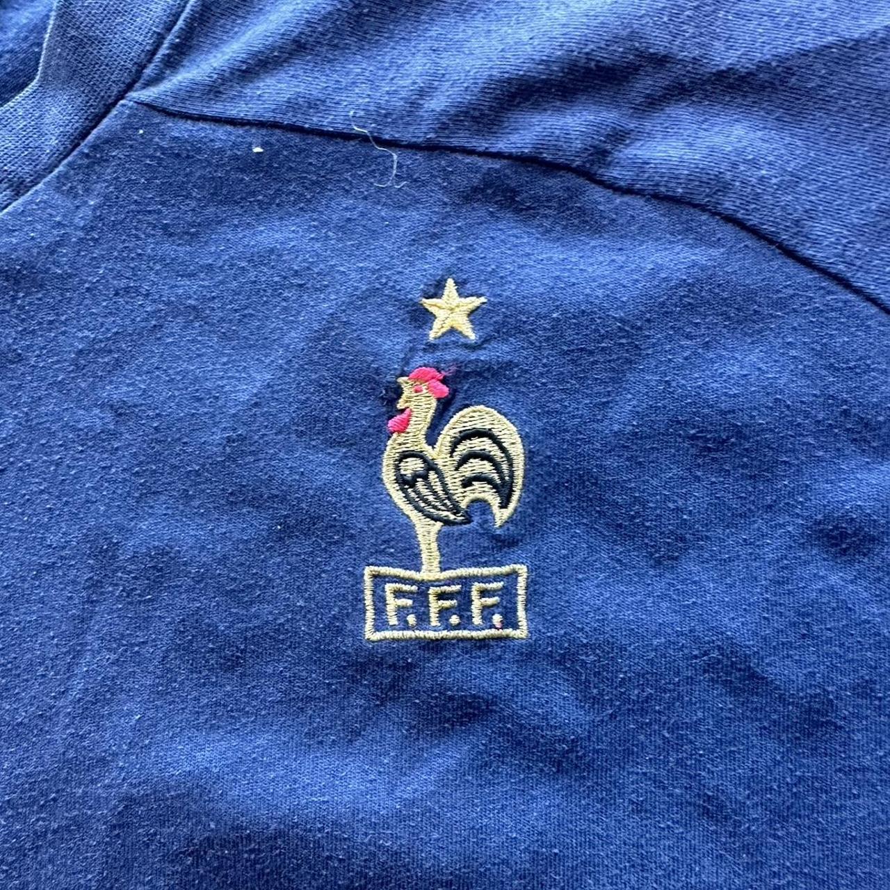 Vintage Adidas French football federation jersey 🚨... - Depop