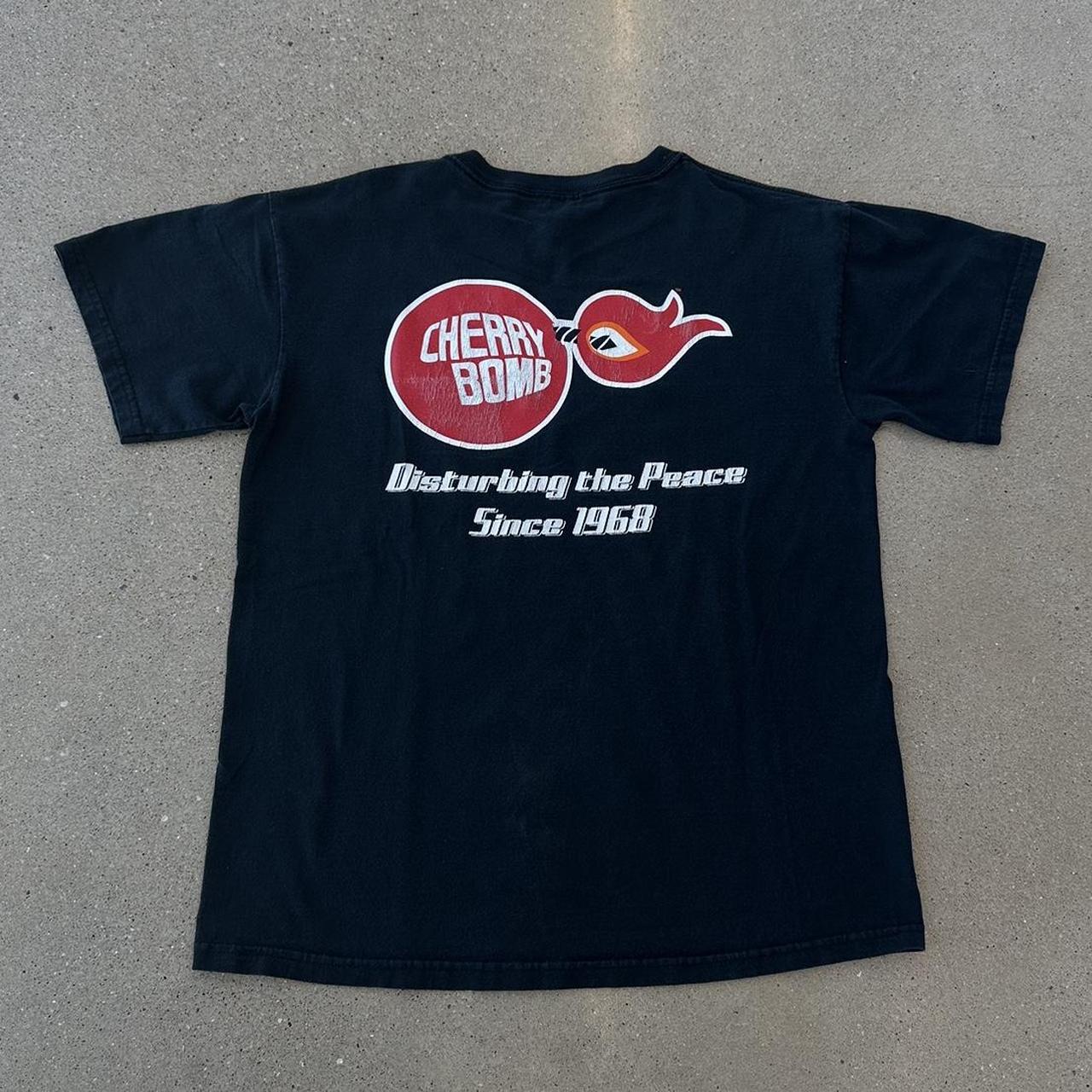 Vintage Cherry Bomb muffler tee 🤠 FREE shipping if... - Depop